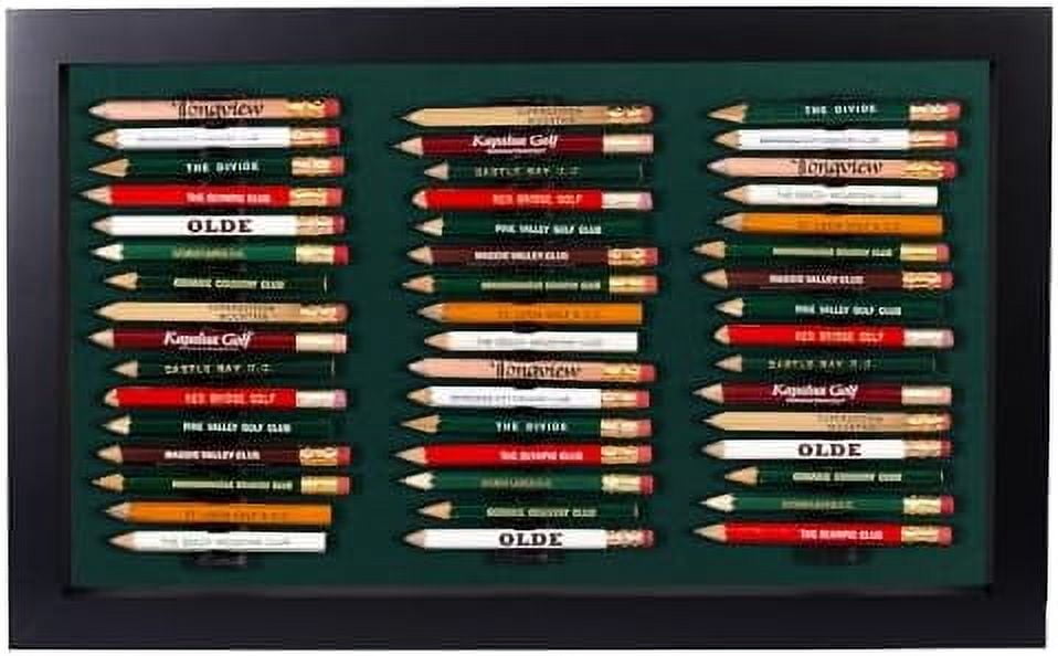 Eureka Golf Pencil Display Case | Holds 48 Round or Hexagonal Golf ...