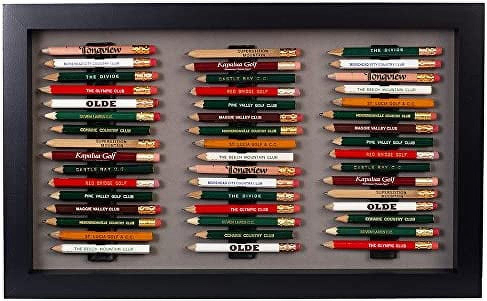 Eureka Golf Pencil Display Case | Holds 48 Round or Octagonal Golf ...