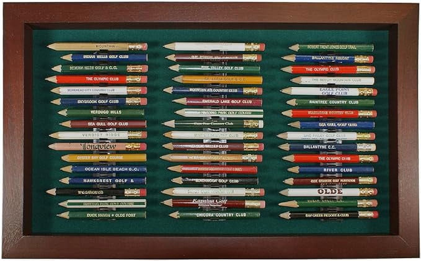 Eureka Golf Pencil Display Case | Holds 48 Round or Octagonal Golf ...