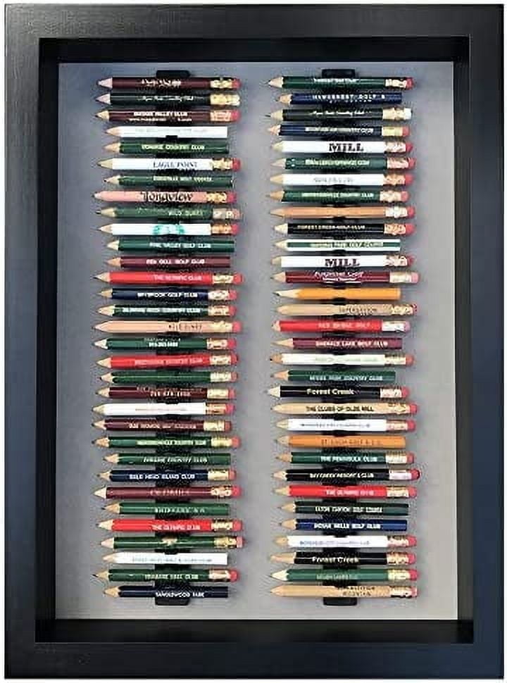 Eureka Golf Pencil Display Case | Holds 64 Round or Octagonal Golf ...