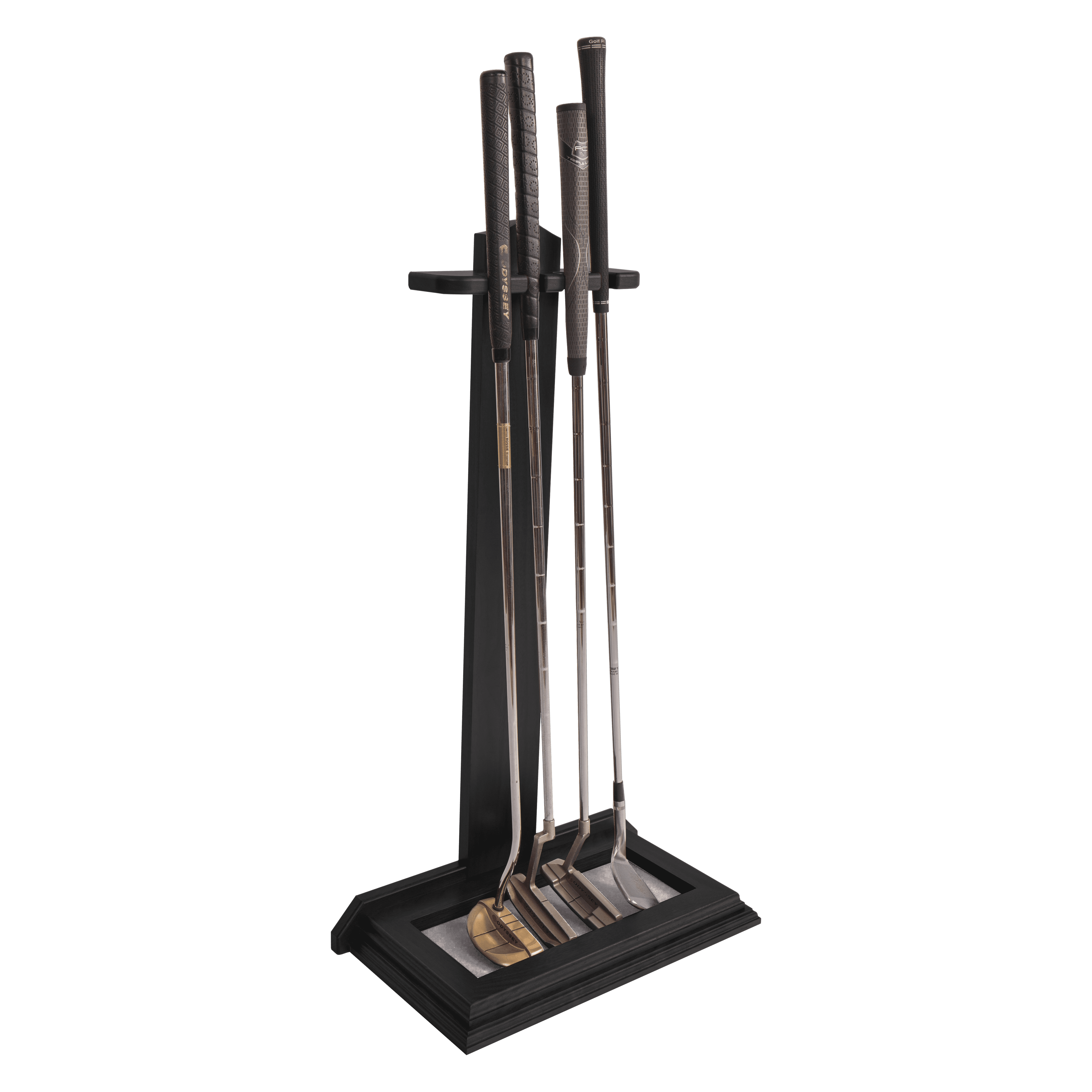 Eureka Golf Products Premium Wooden Golf Putter Stand | Solid Wood with ...