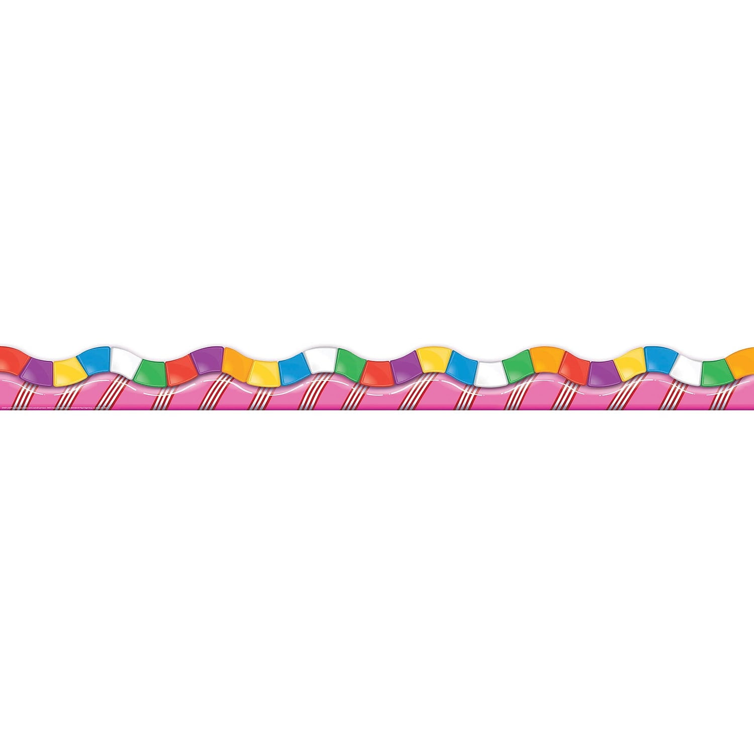 Eureka Candy Land Themed Classroom Decorations, Extra Wide Die Cut Deco ...