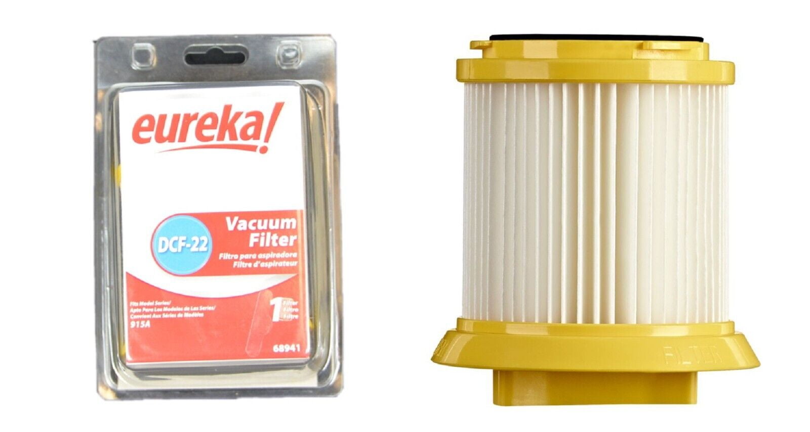 Eureka Light force Canister 915A DCF-22 Dust Cup Filter 1 in Pack 68941 ...