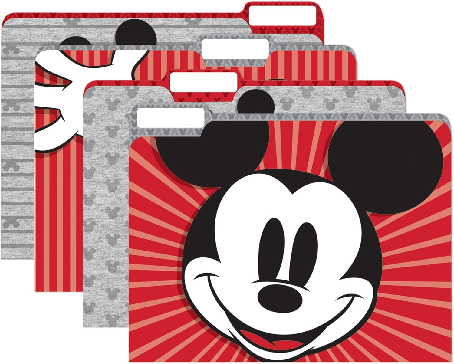 Eureka Mickey Mouse Throwback File Folders, Pack of 4 - Walmart.com