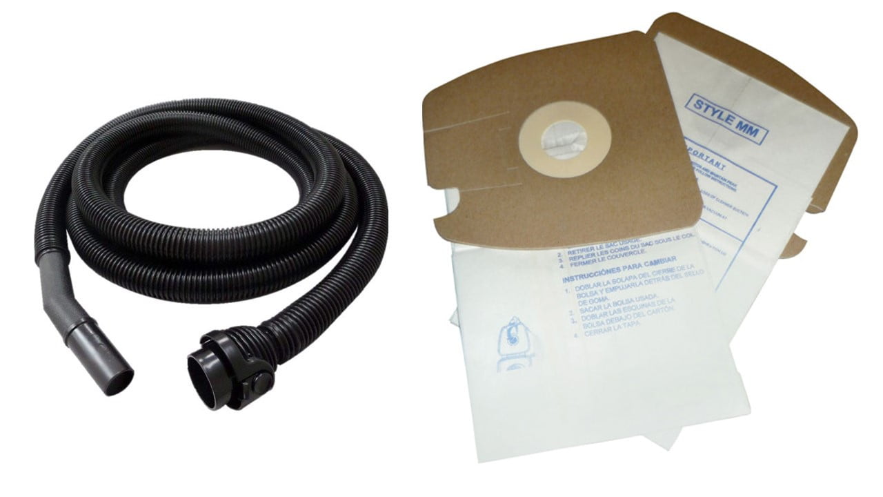 Eureka Mighty Mite Canister Vacuum Cleaner Hose + 9 Eureka Type MM ...