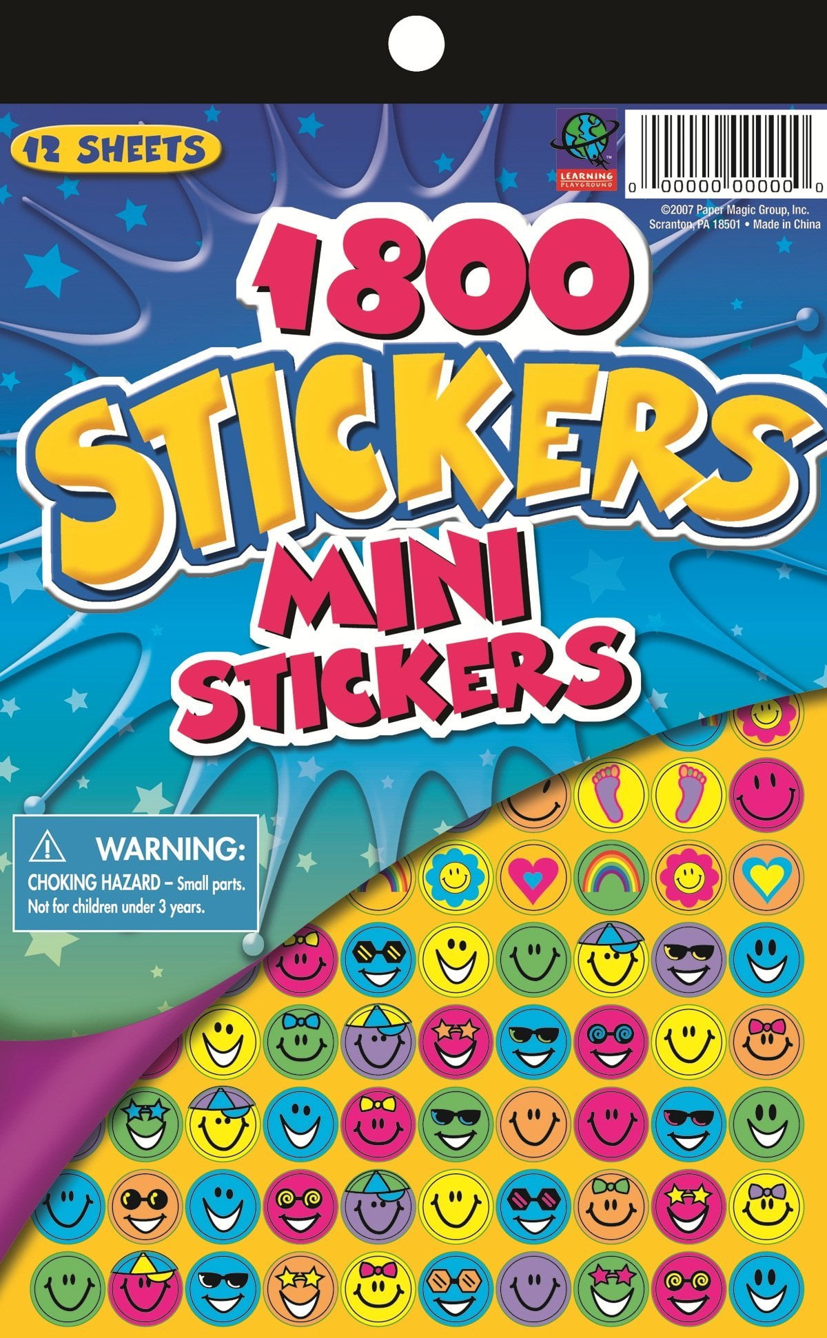 Eureka Mini Stickers for Teachers and Kids, 1800 pcs - Walmart.com