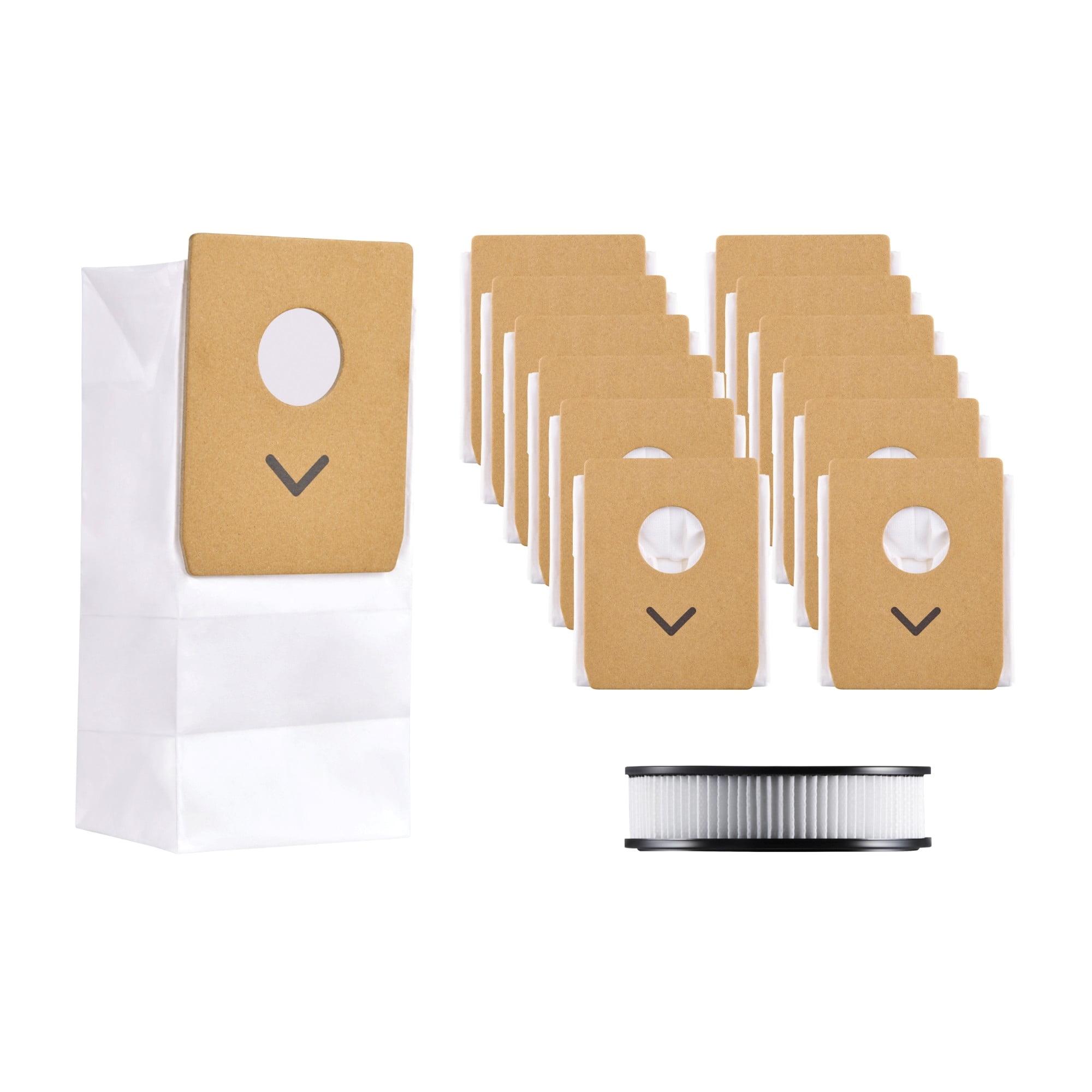Eureka NEC490SE Replacement Bags, 12 Pack and HEPA Filter, 1 Pack ...