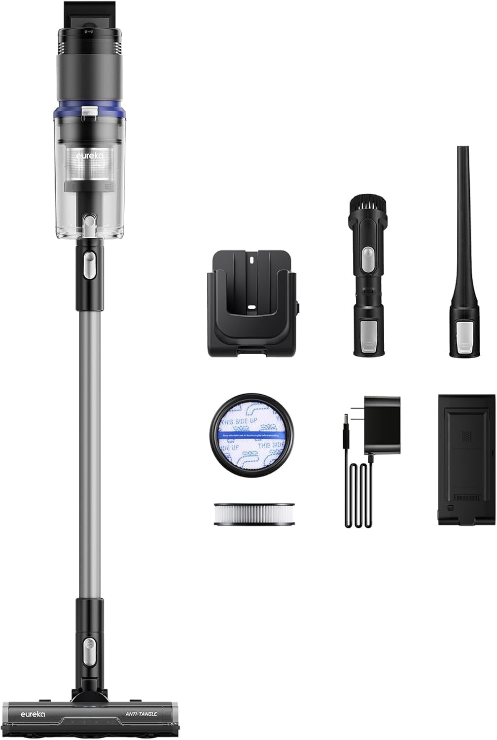 Eureka ReactiSense Cordless Stick Vacuum, NEC451BL - Walmart.com