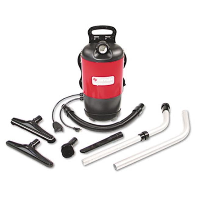 Eureka Sanitaire Commercial Backpack Vacuum 11.5lbs Red - Walmart.com