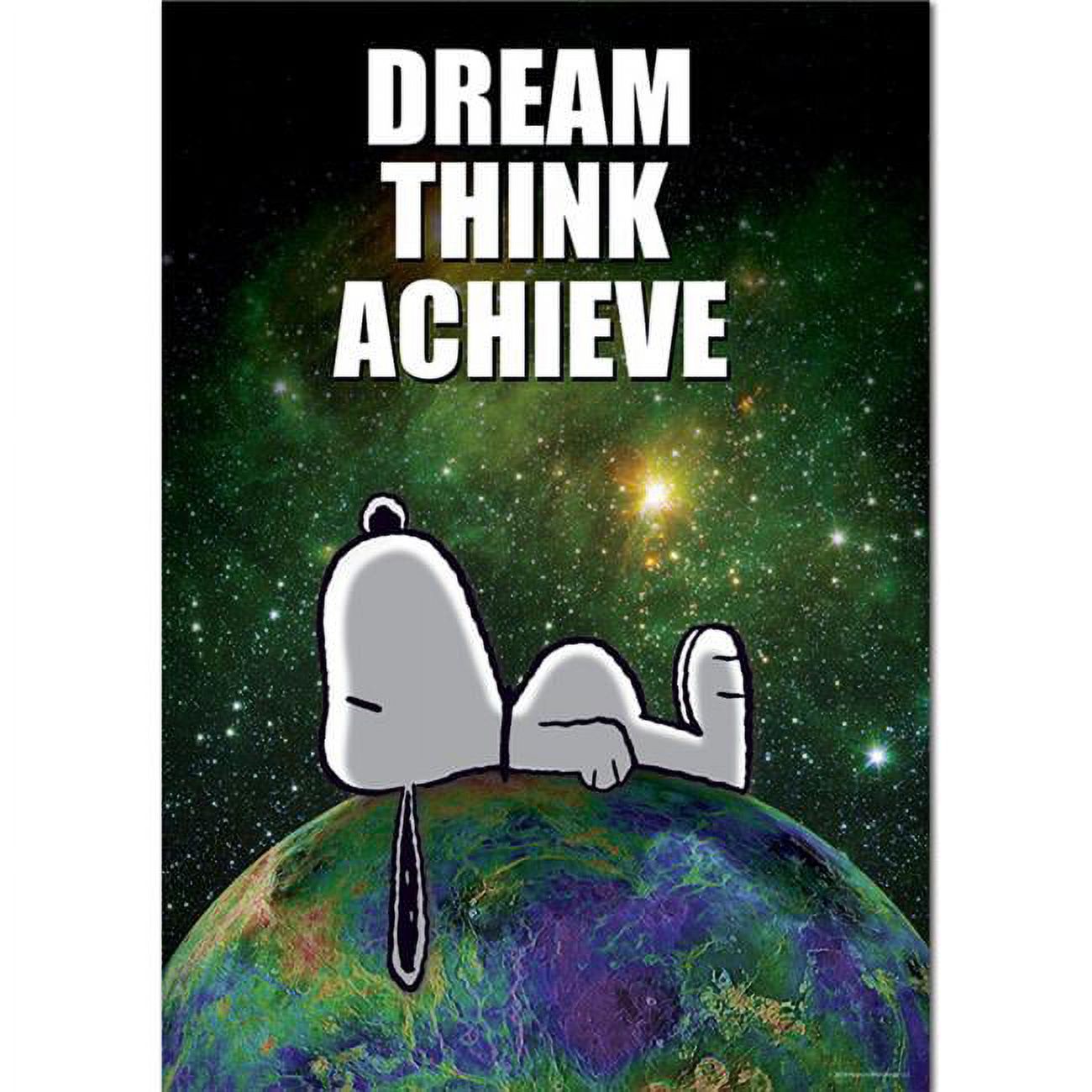Eureka Snoopy Nasa Dream Think Achieve - Walmart.com