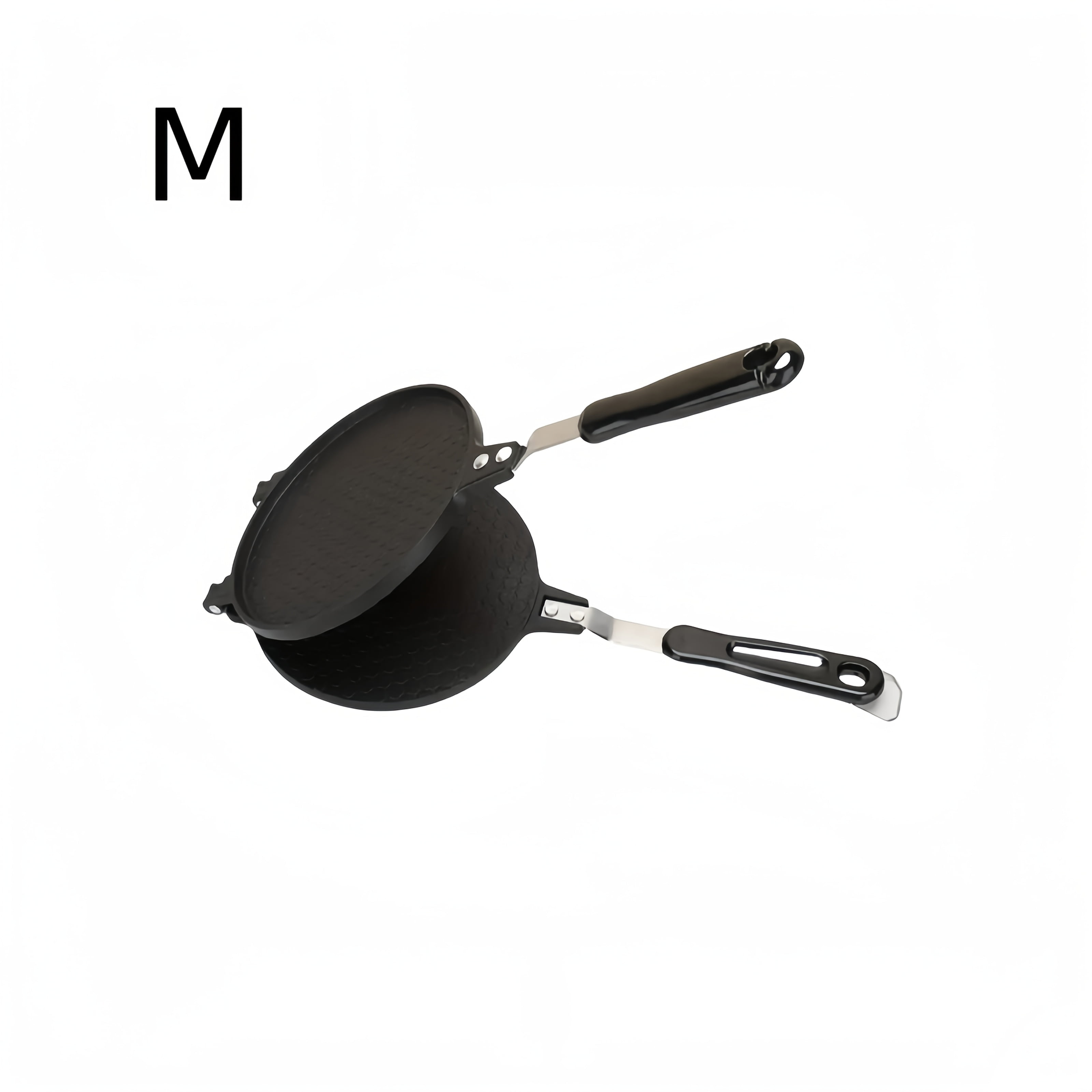 Eurekaly Non-Stick Waffle Pan - Long Handle Dessert Maker for Waffles ...