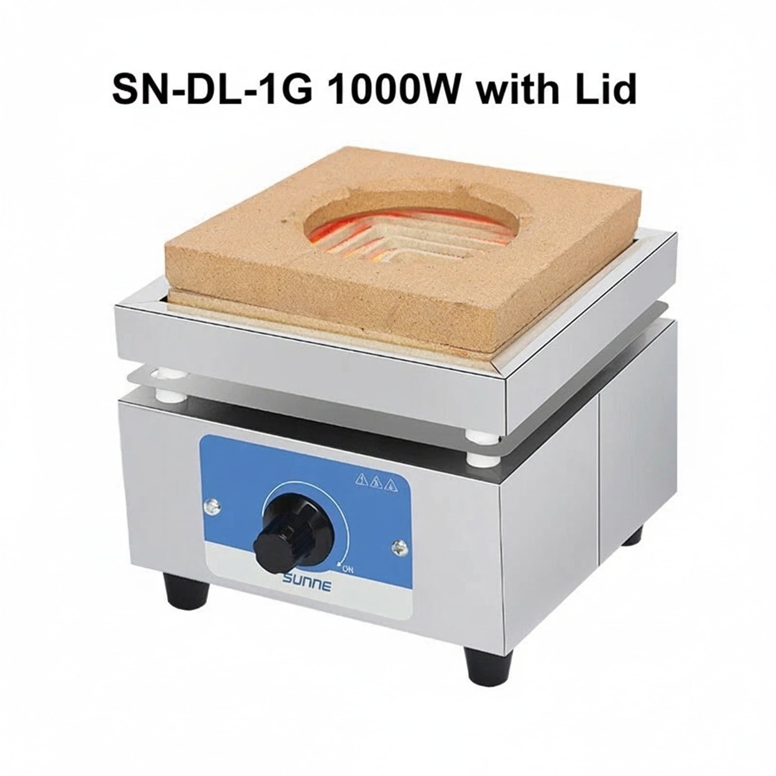 Eurhowing 1200℃ Digital Lab Electric Furnace, 1000W High-Temperature ...