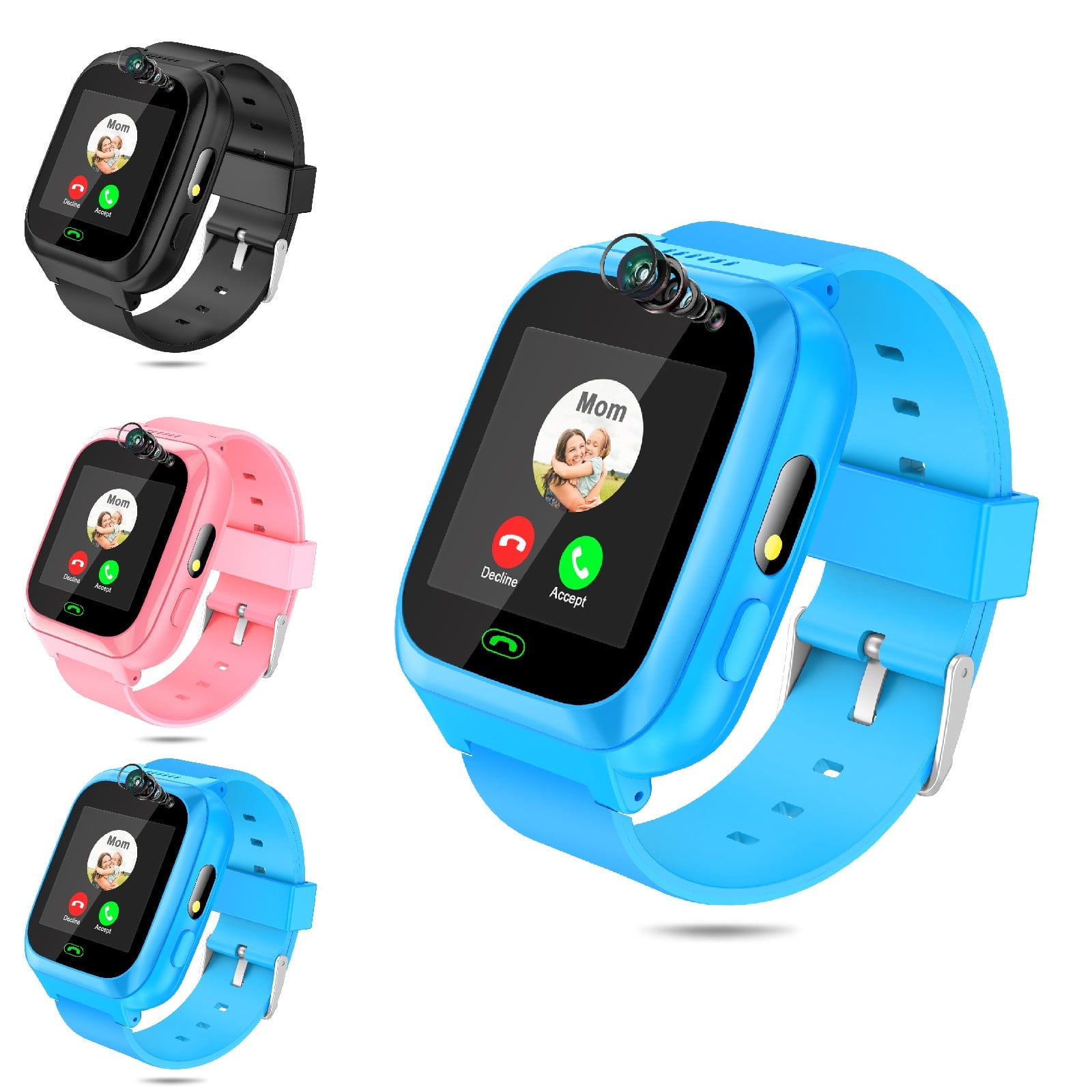 Eurhowing Kids Smart Watch with Two-Way Call, Kid-Safe Anti-Lost ...