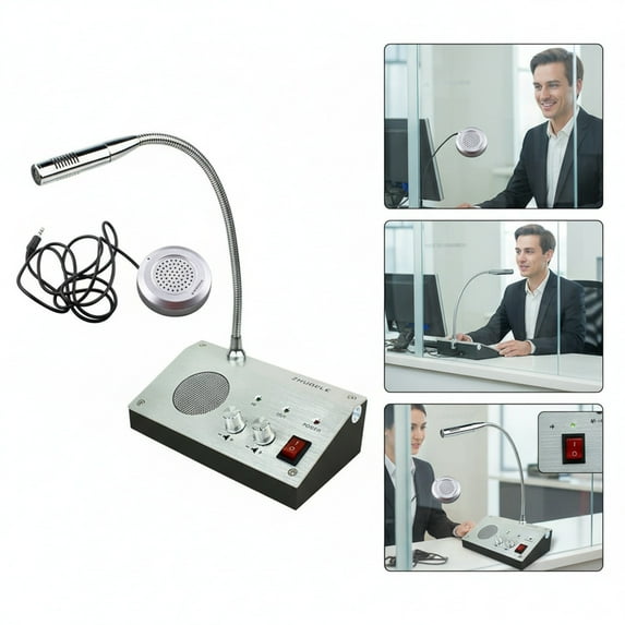 Eurhowing Professional Office Intercom System, Adjustable Full-Duplex ...