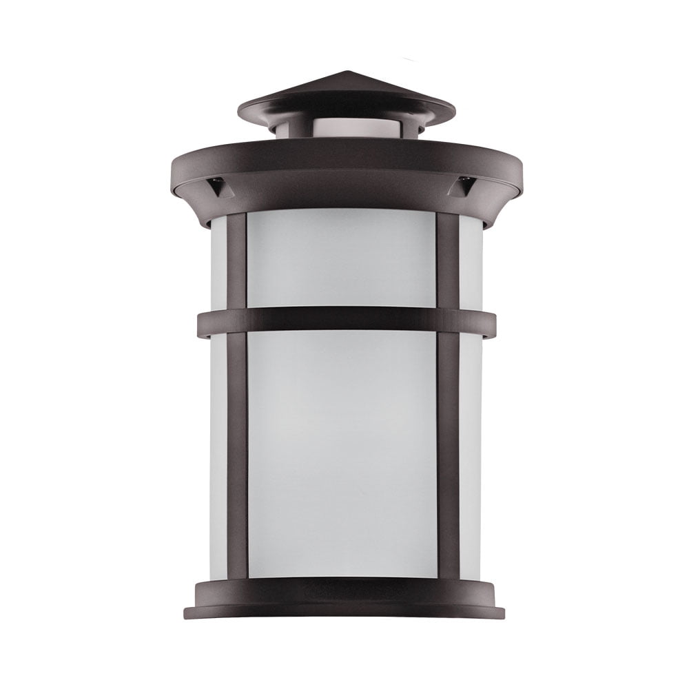 Euri Lighting EOL-WL11BRZ-1030e LED Bronze Cylinder Wall Lantern ...