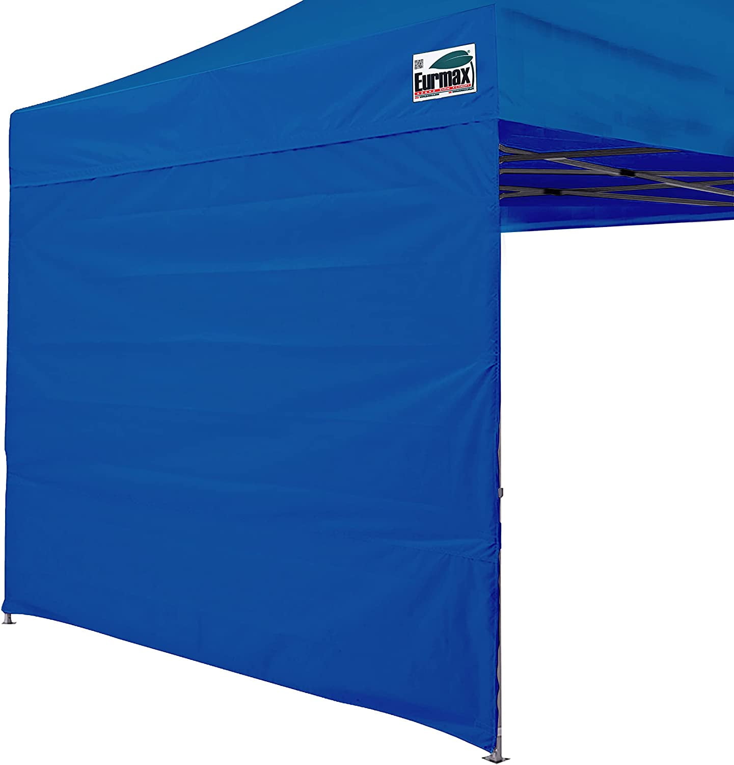 Eurmax Instant Sunwall for 8x8FT Pop up Canopy, 1 Pack Blue Canopy ...