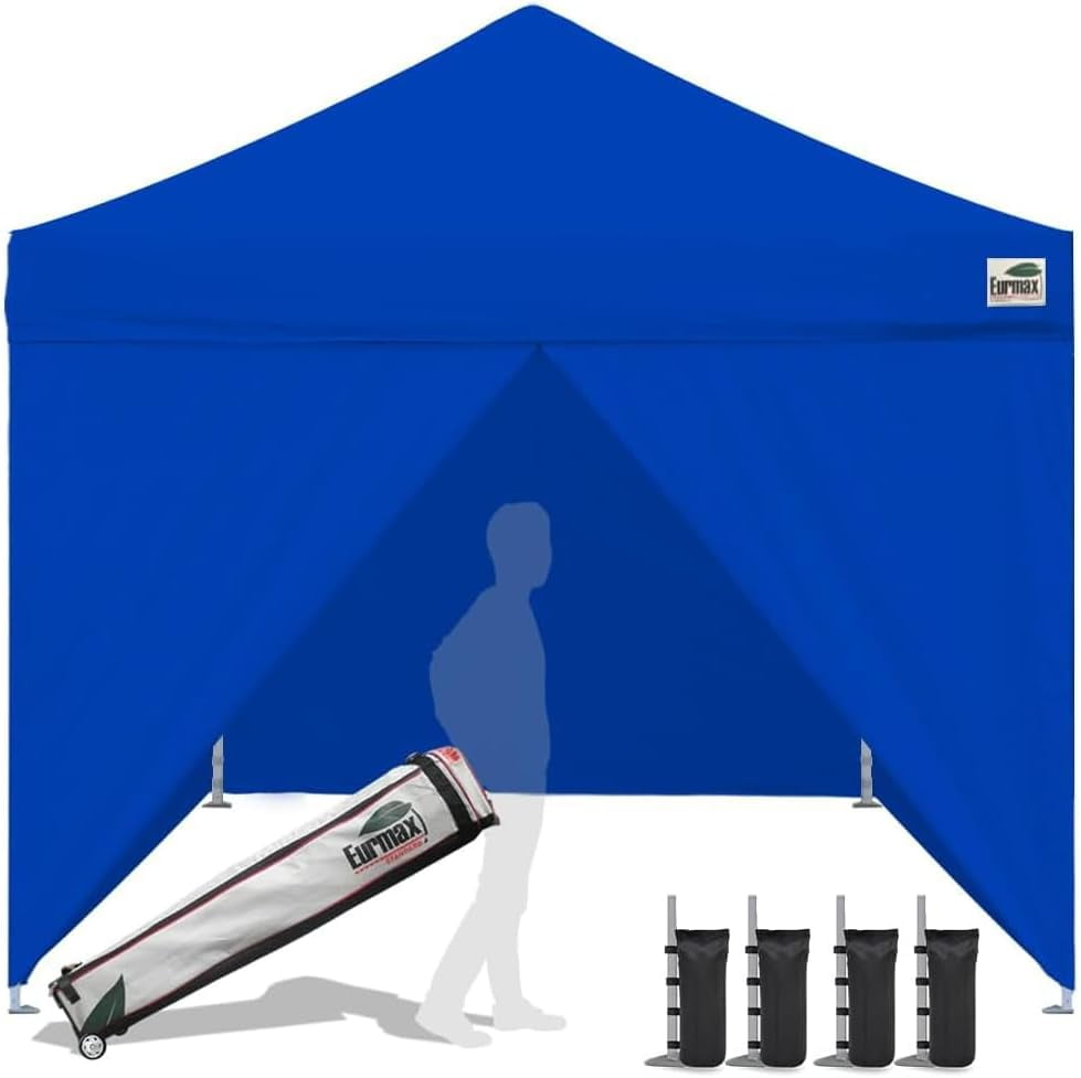 Eurmax USA 10 x 10 Pop up Canopy Commercial Tent Outdoor Instant ...