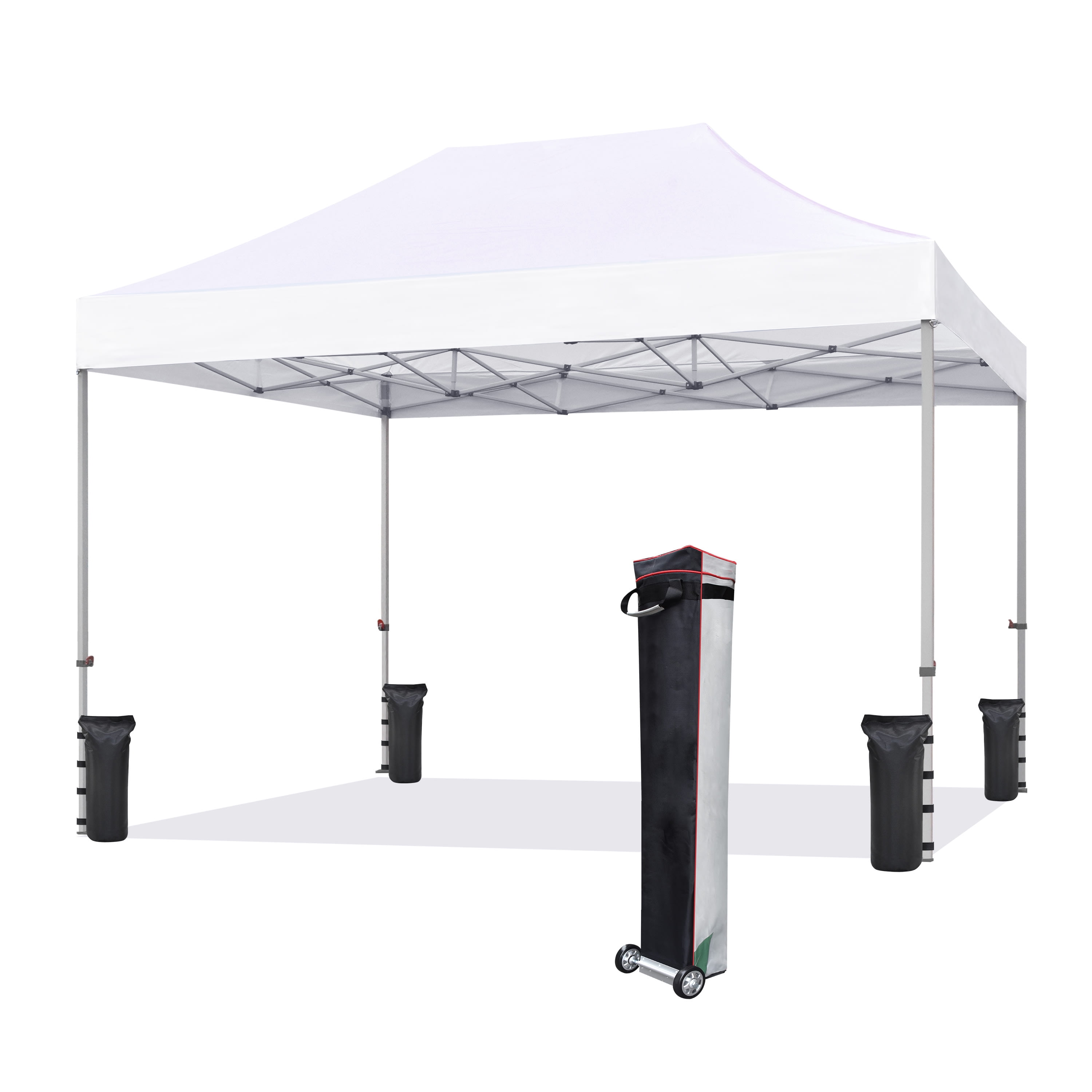 Euromax USA 8x12FT Easy Set Up Canopy Tent, Commercial Grade, Suitable ...