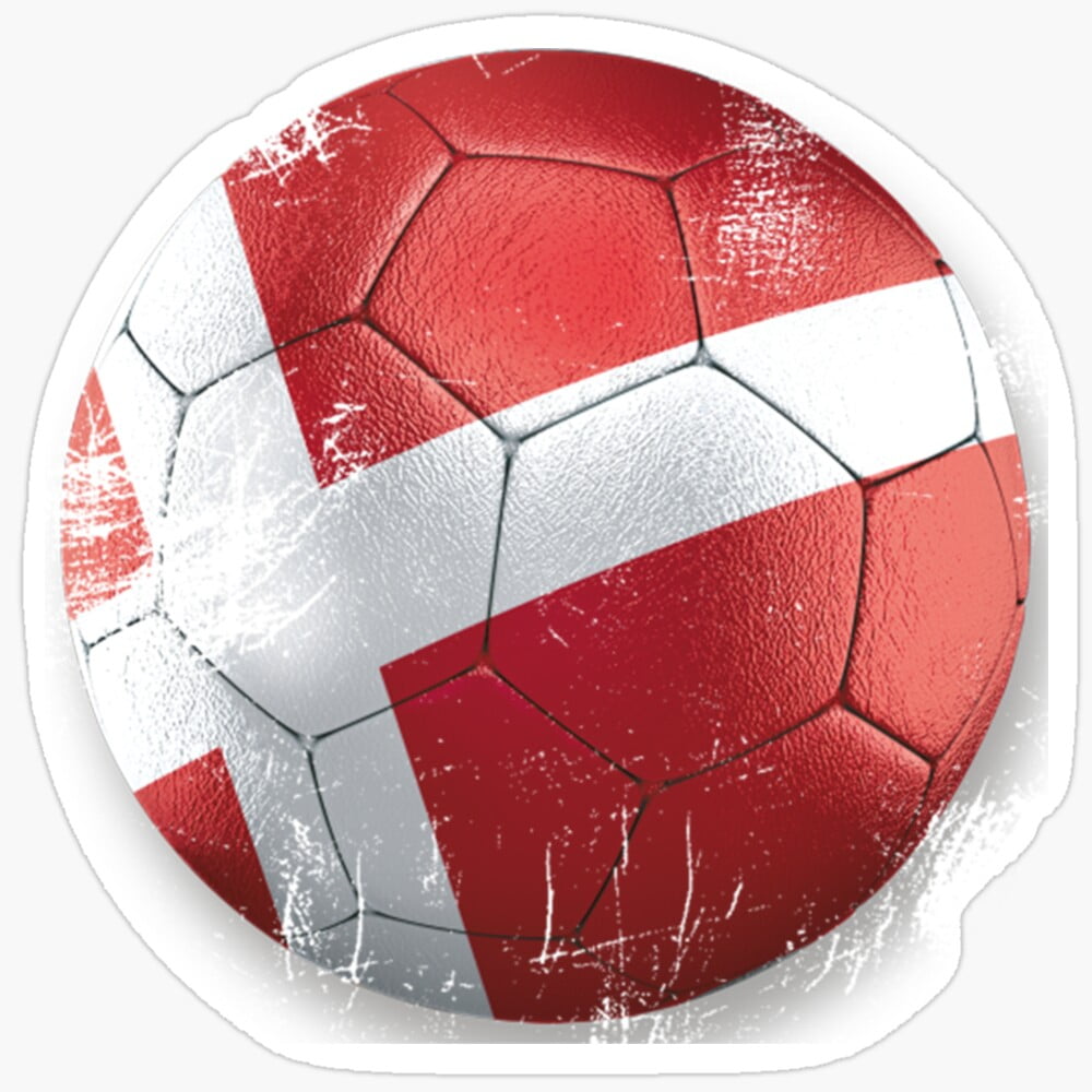 Euro 2021 Denmark Sticker Phone Decal Water Bottle Stickers Car Decals ...