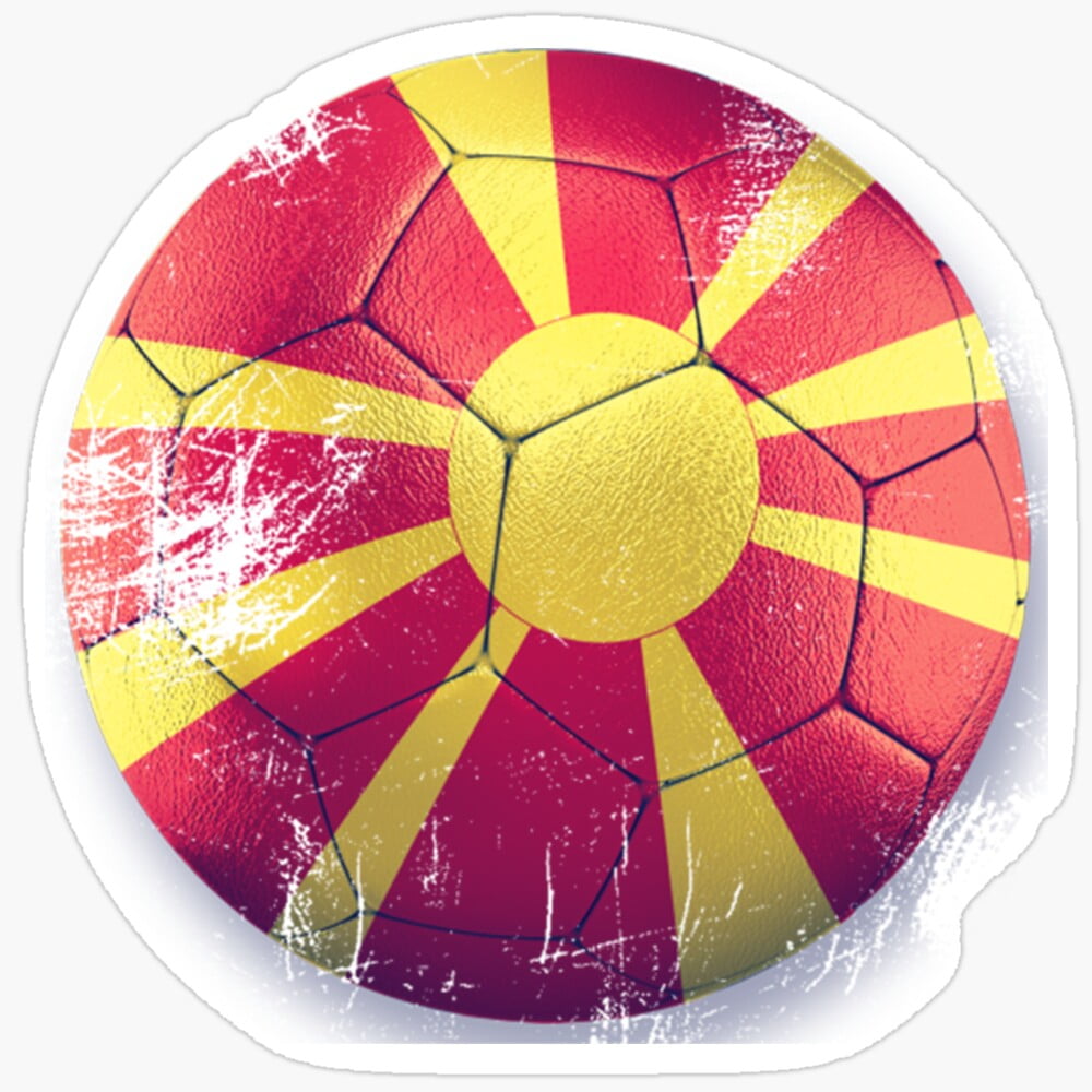 Euro 2021 Macedonia Sticker Phone Decal Water Bottle Stickers Car ...