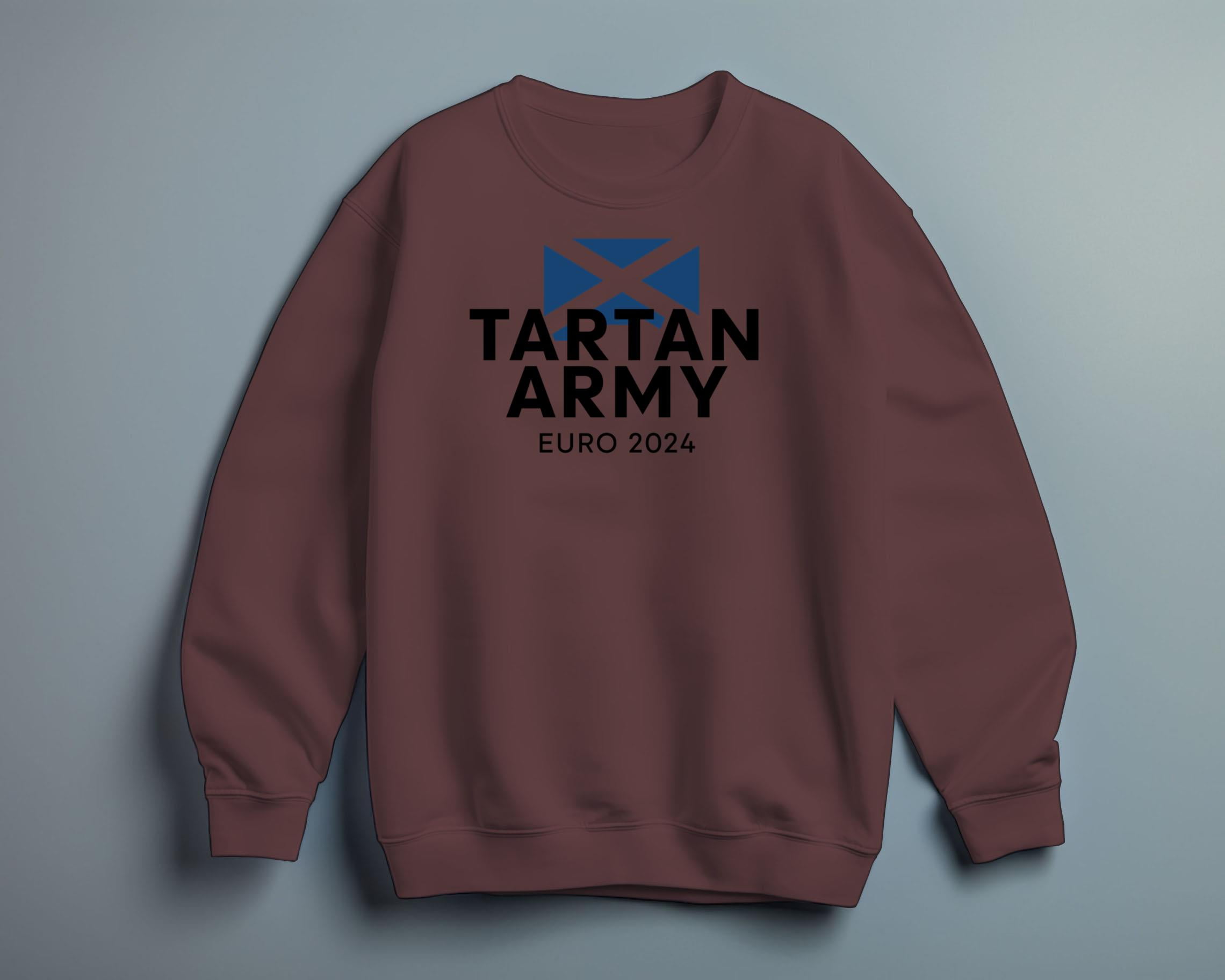 Euro 2024 Shirt Scotland Fan Design Tartan Army Football Gift - Walmart.com