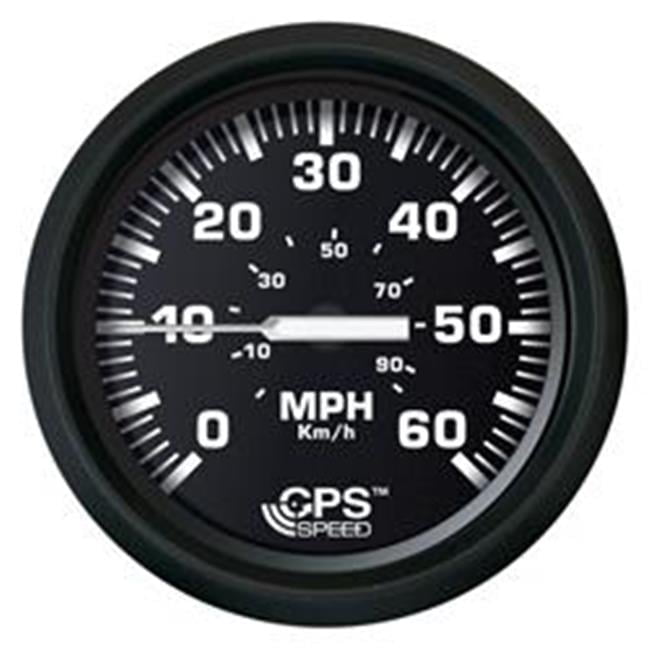 Euro Black 4 in. Speedometer 60MPH - GPS - Walmart.com