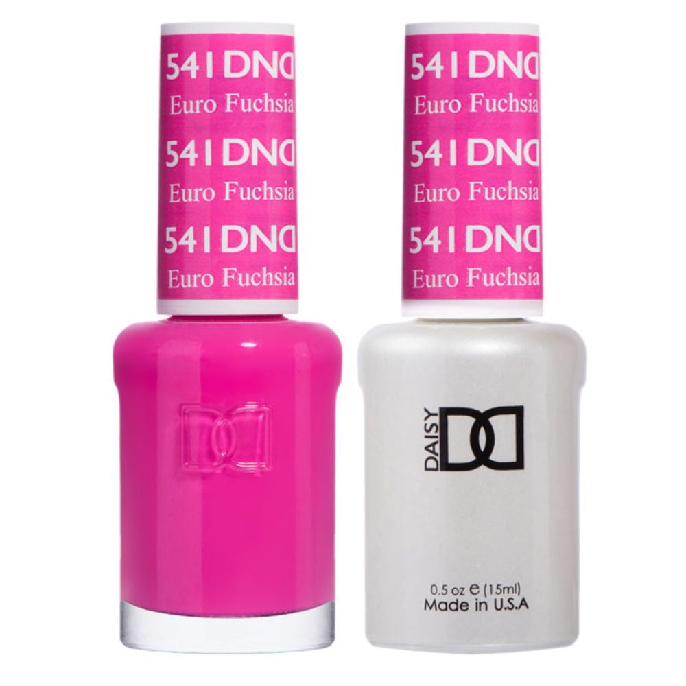 Euro Fuchsia #541 & Matching Polish Set - DND Gel & Lacquer - Walmart ...