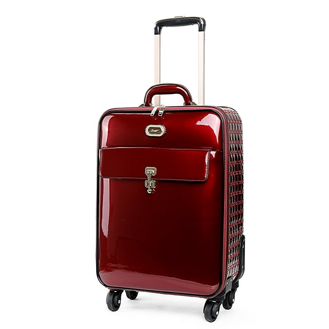 Euro Moda Underseat Travel Luggage with Spinners - Walmart.com