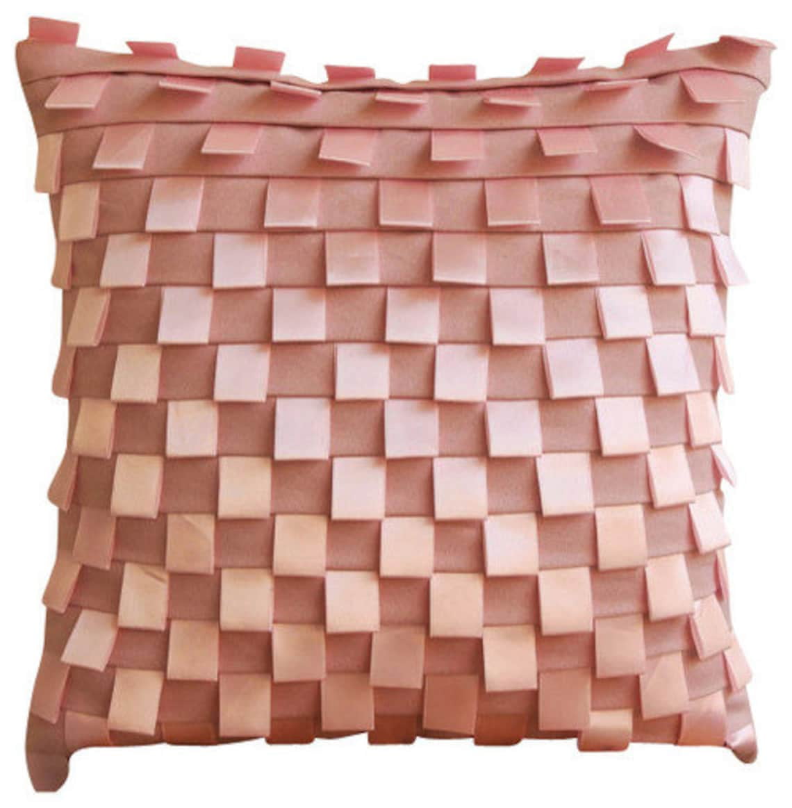 Euro Pillow Cases, Pink European Sham Pillow Covers 26x26 inch (65x65 ...