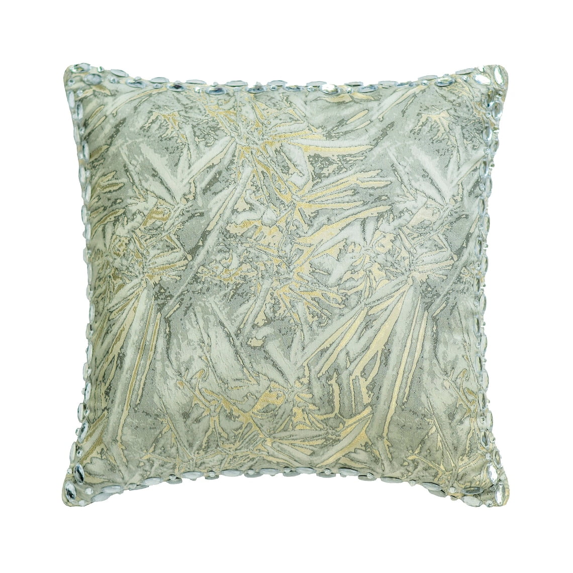 Euro Pillow Sham, Decorative Silver 26"x26" (65x65 cm) Euro Size Shams ...