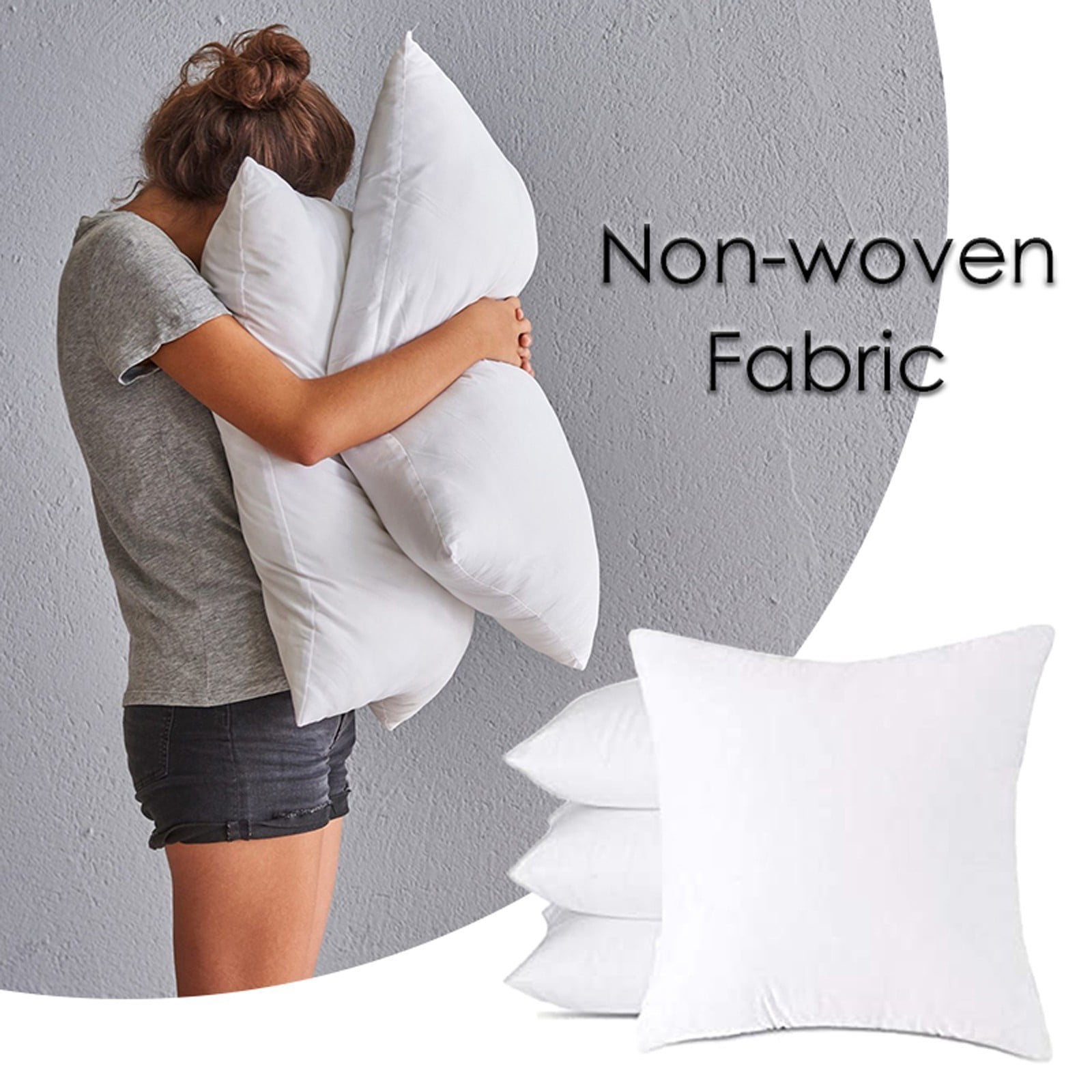 Euro Pillows 20"x20" Pillow Inserts, 2025 New Square Sham Insert for ...