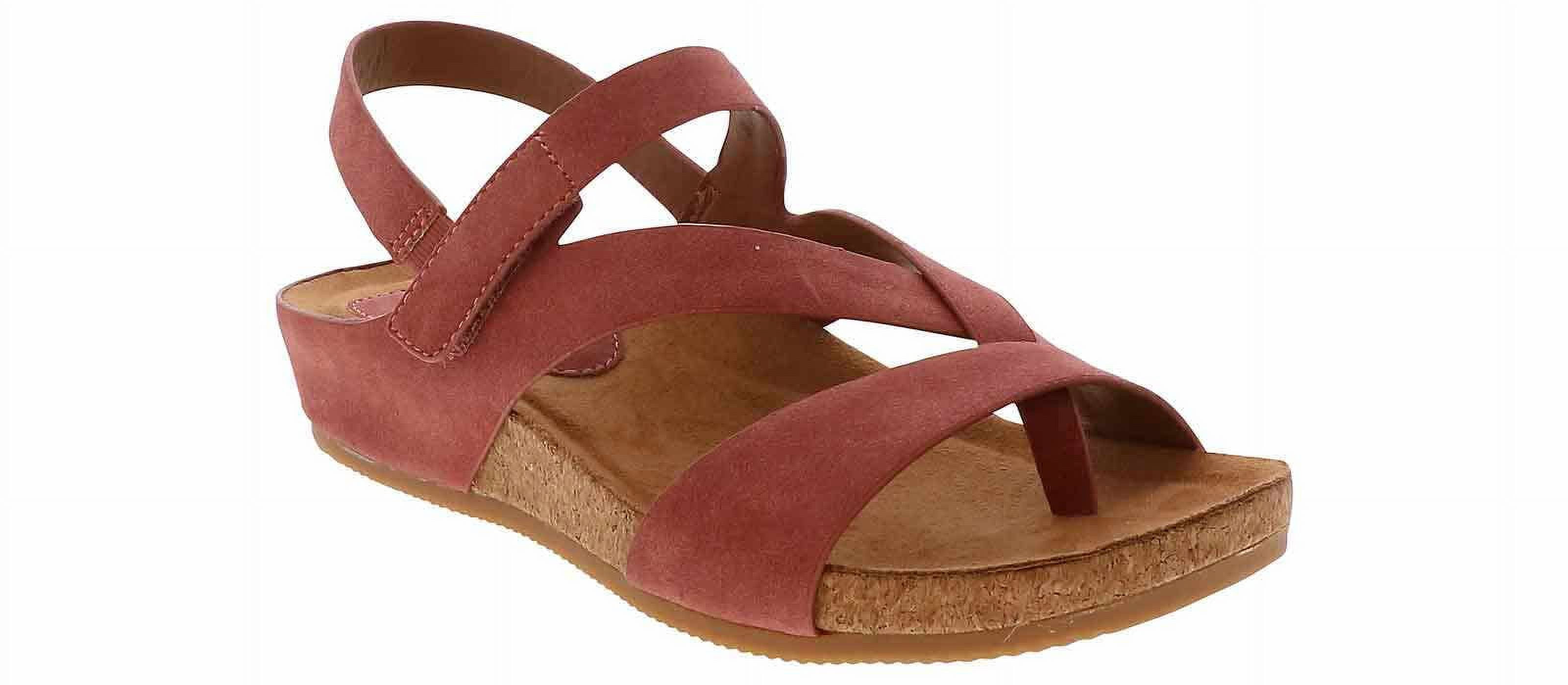 Euro Soft By Sofft Gianetta Comfort Wedge Sandal Desert Rose | GIANETTA ...
