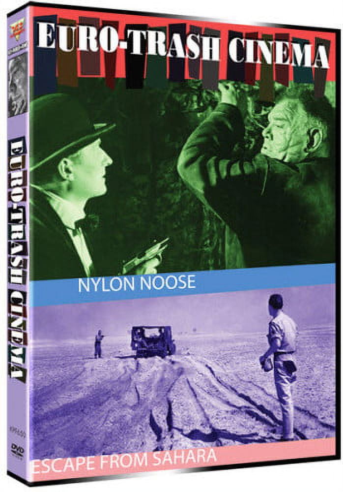 Euro-Trash Cinema Double Feature: Nylon Noose / Escape From Sahara (DVD ...