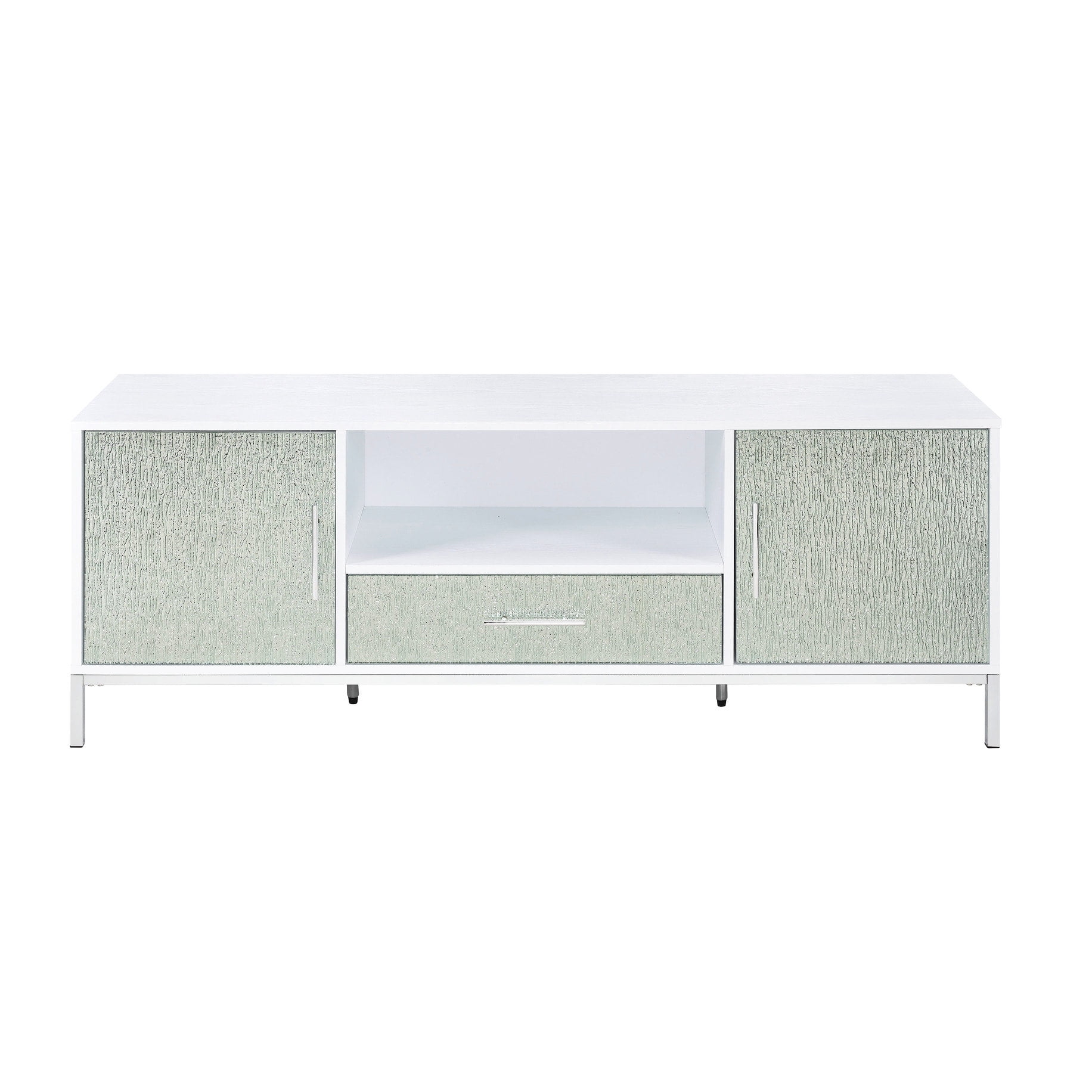 Euro - style TV Cabinet+Two - door Hidden Storage for Tall Items ...