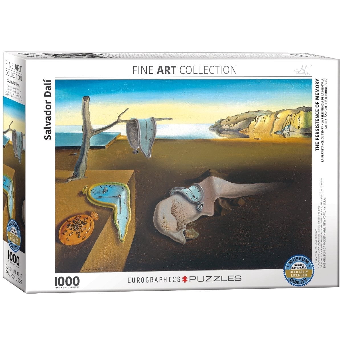 EuroGraphics The Persistence of Memory by Salvador Dalí Jigsaw Puzzle ...