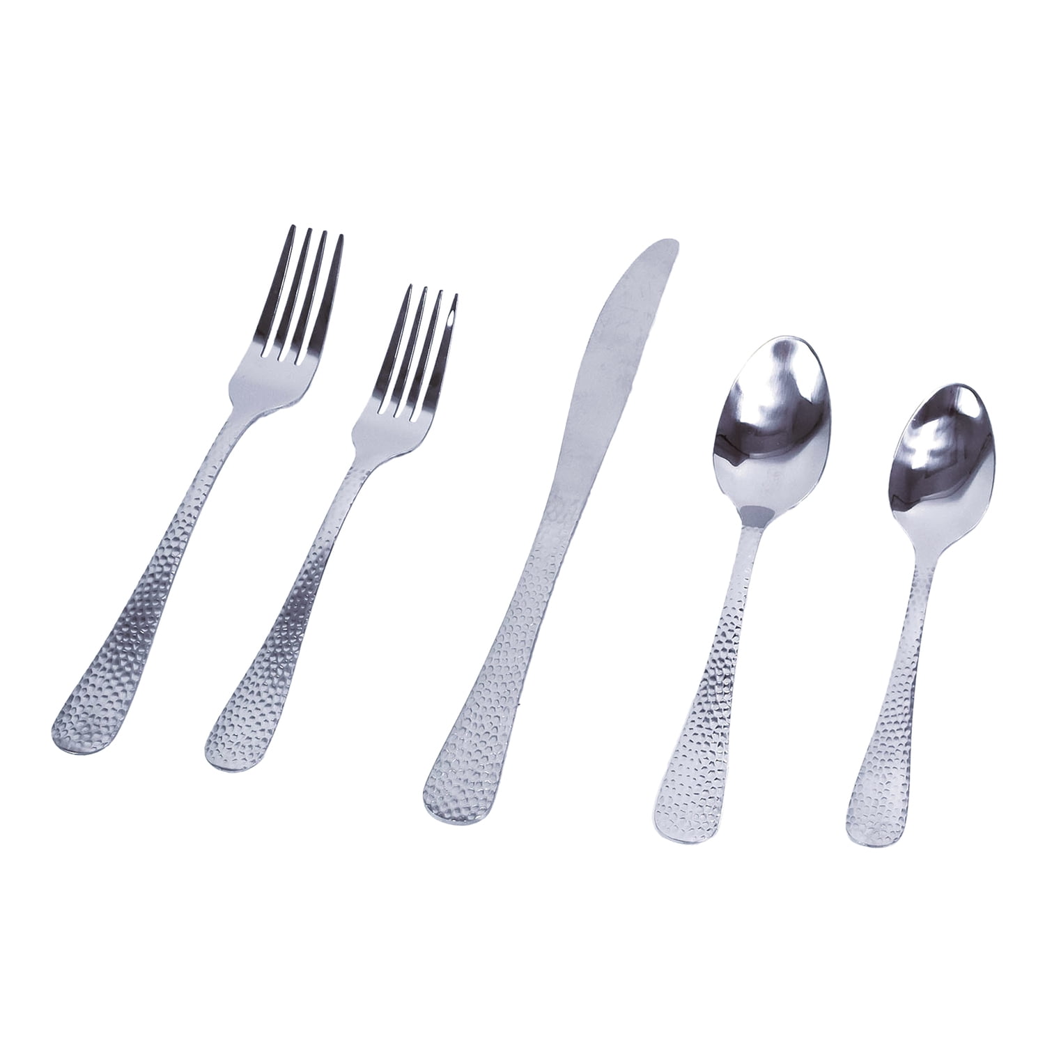 EuroHome 20-Piece Heavyweight Stainless Steel Cutlery Set, 2105 ...