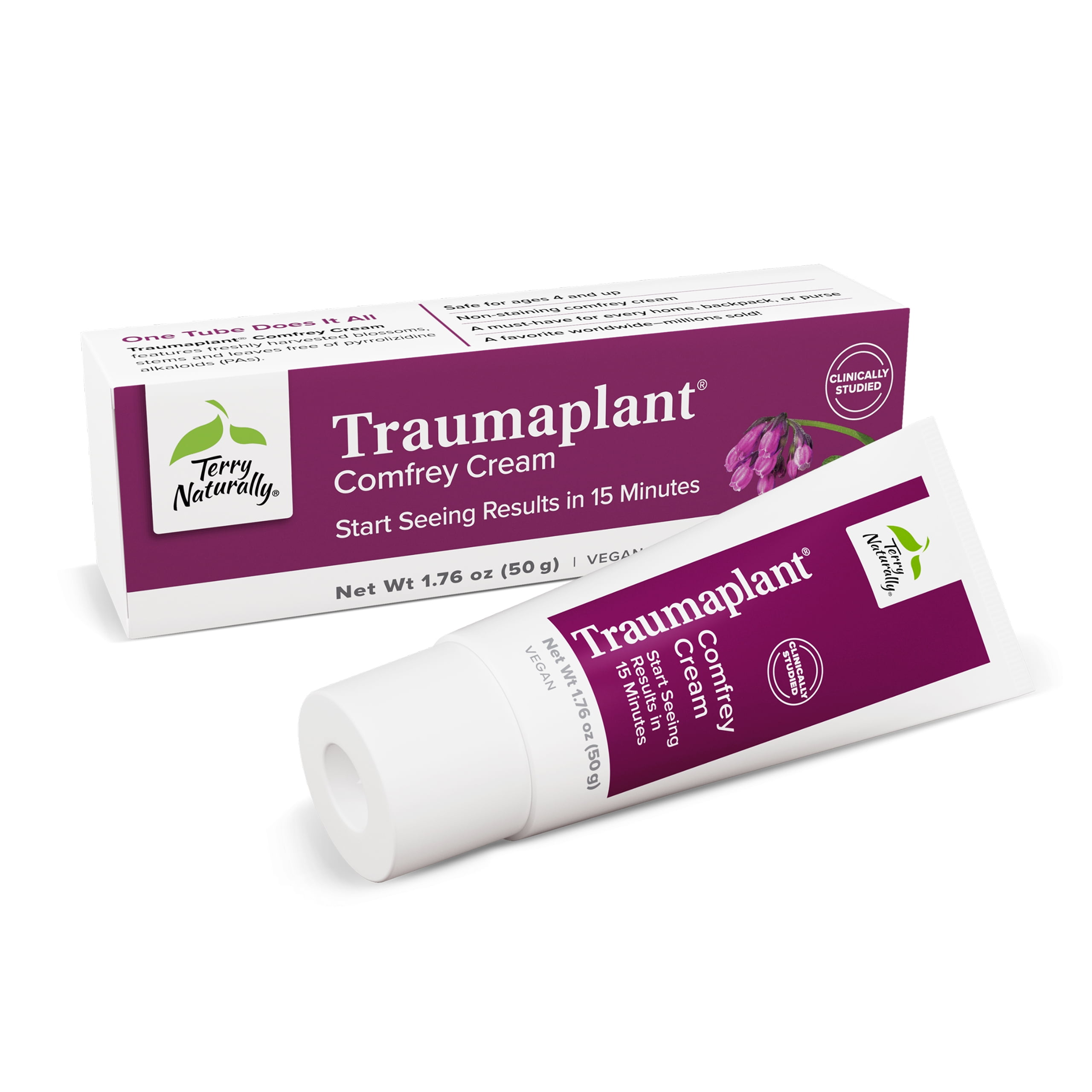 EuroPharma Terry Naturally Traumaplant Comfrey Cream 1.76 oz - Walmart.com