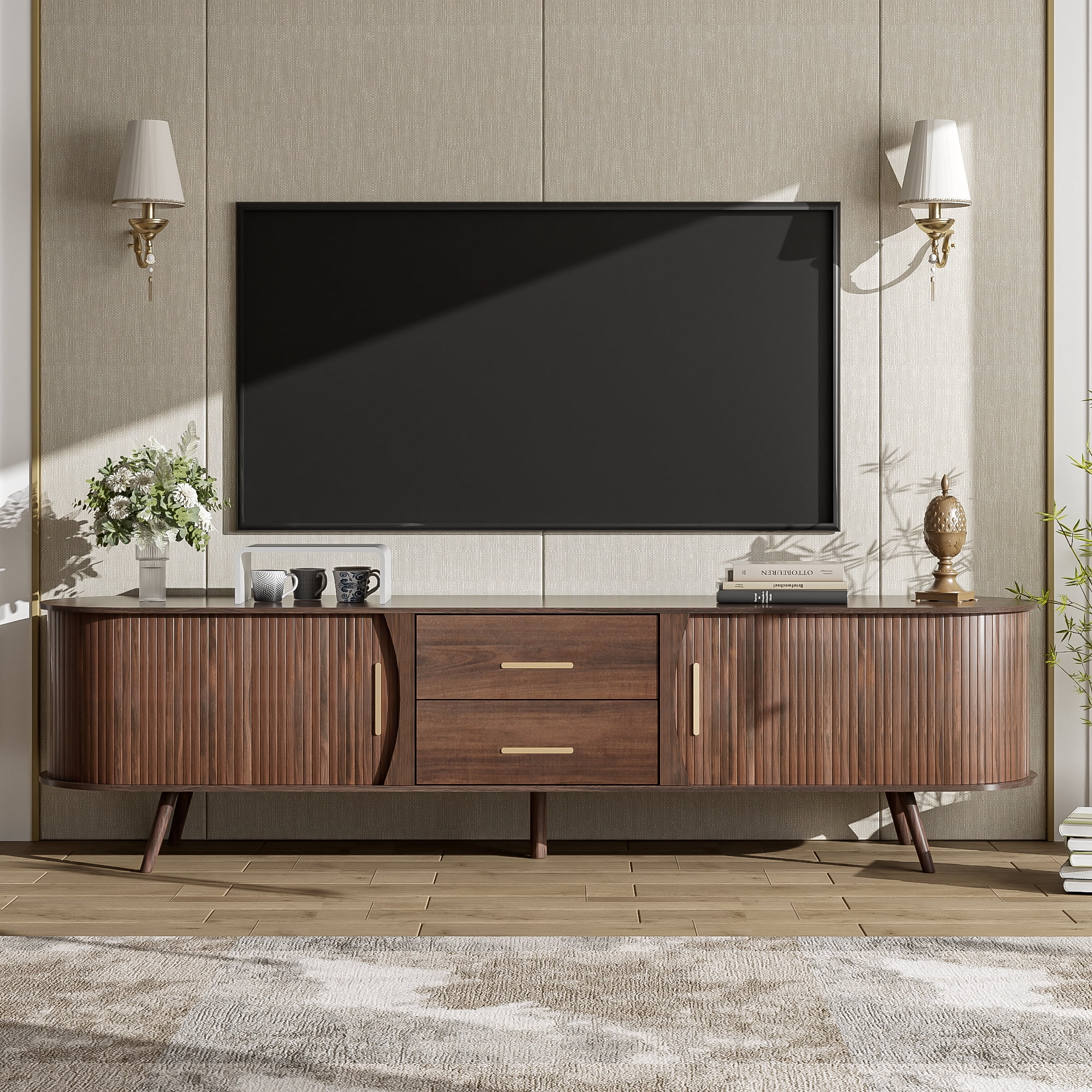 Mid Century Entertainment Center