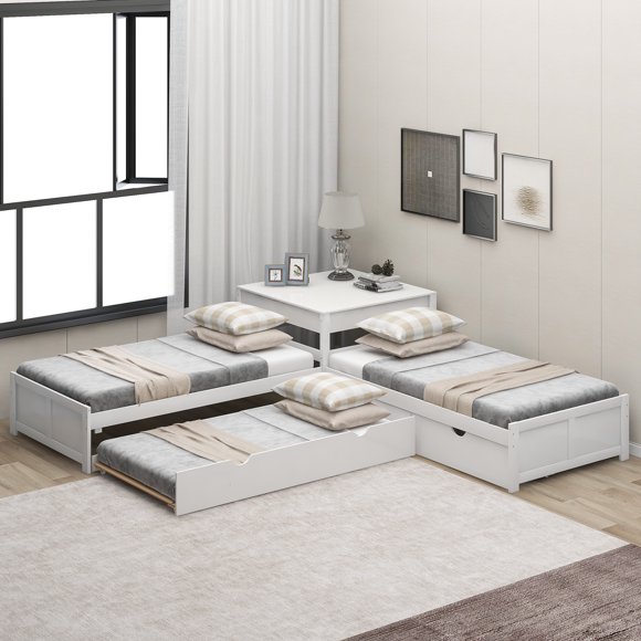 Twin L Shaped Beds