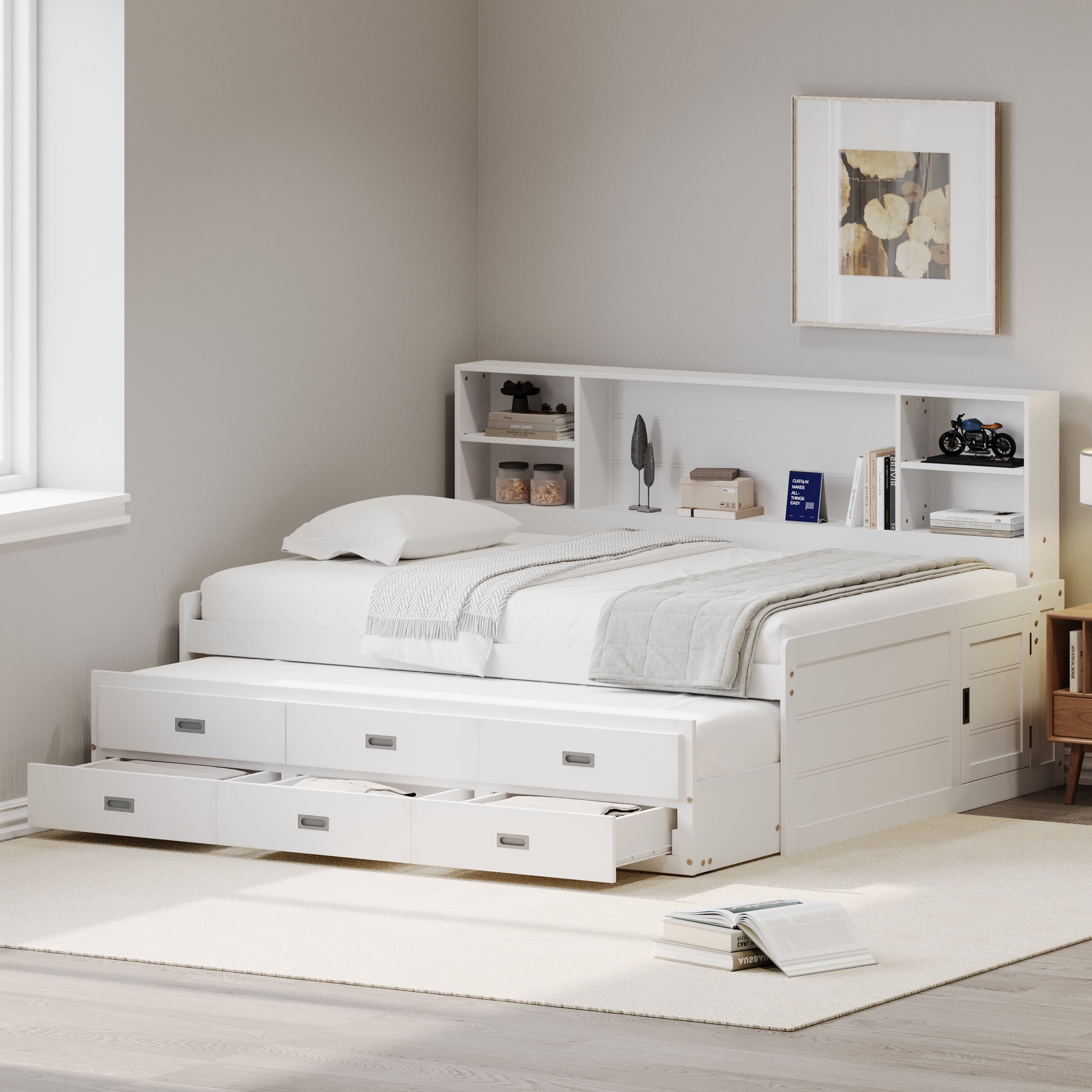 Captain Bed With Storage