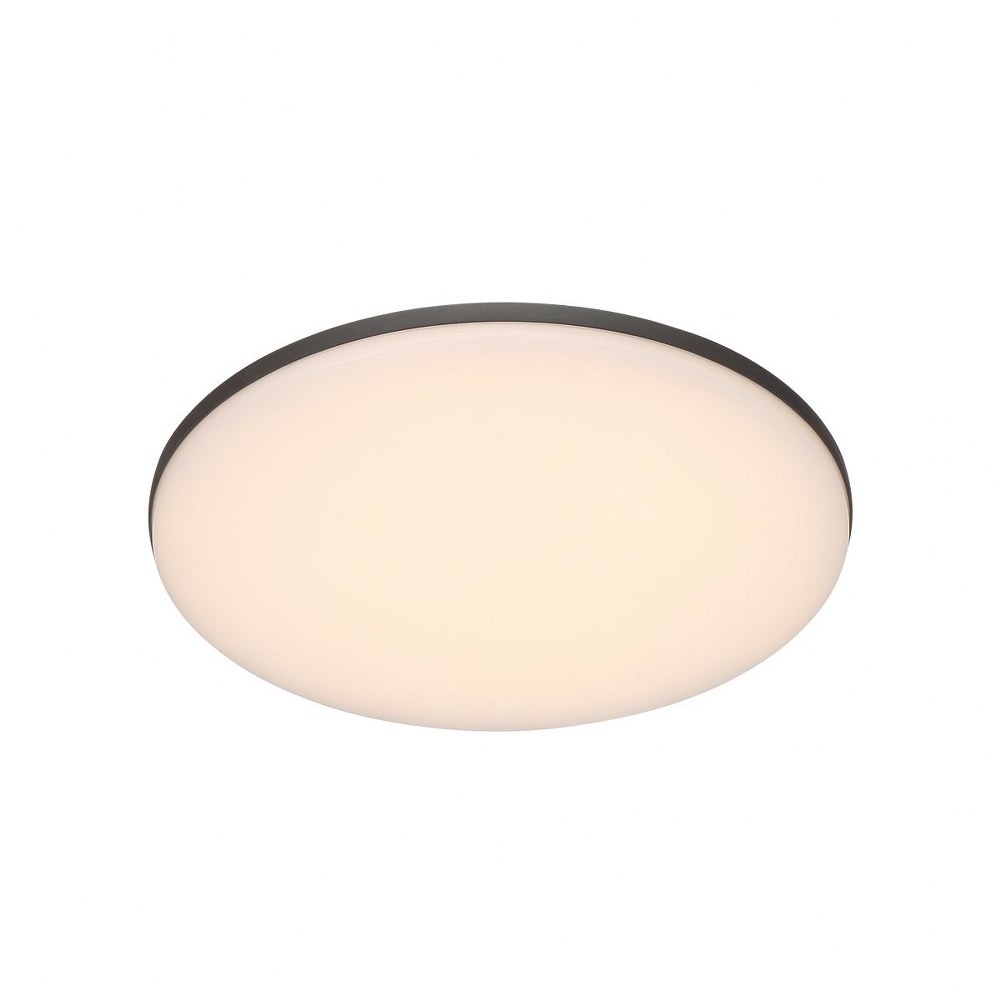 Eurofase Lighting 34118 12" Wide Led Outdoor Flush Mount Bowl Ceiling ...
