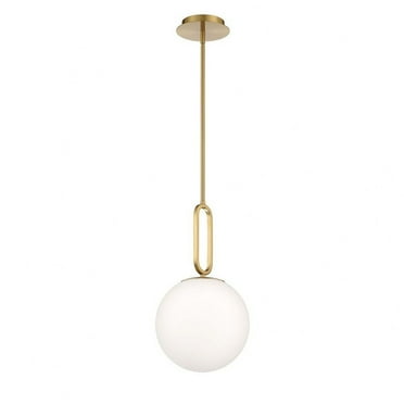 Lynn 21" 3-Tier Metal LED Pendant, Gold - Walmart.com