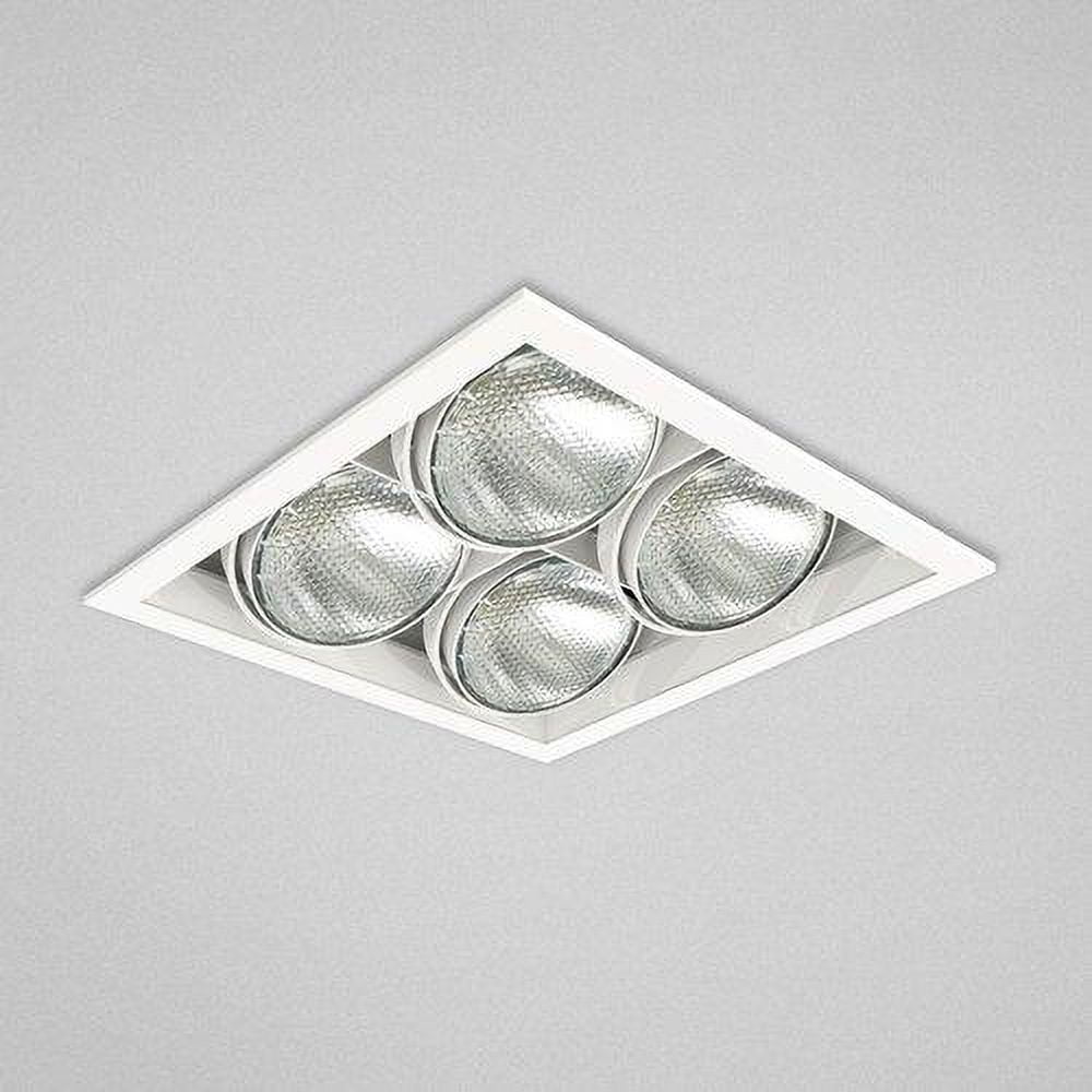 Eurofase Lighting TE164B 4 Light 10.5" Square Adjustable Recessed Light - Walmart.com