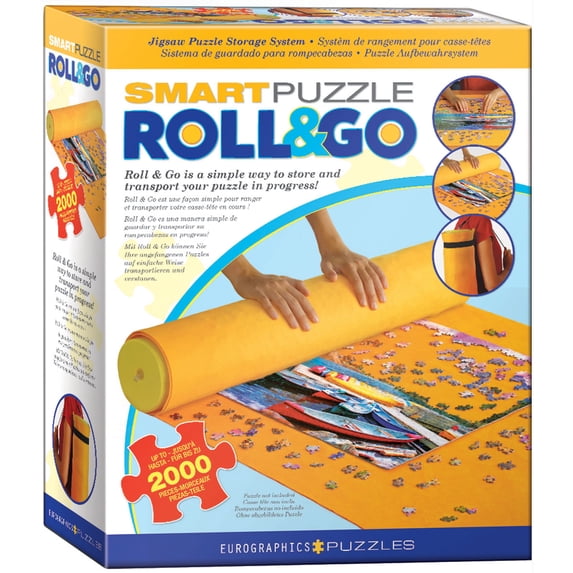 Eurographics, Smart Puzzle Roll-Up Mat, 30" x 50", Recycled Material ...