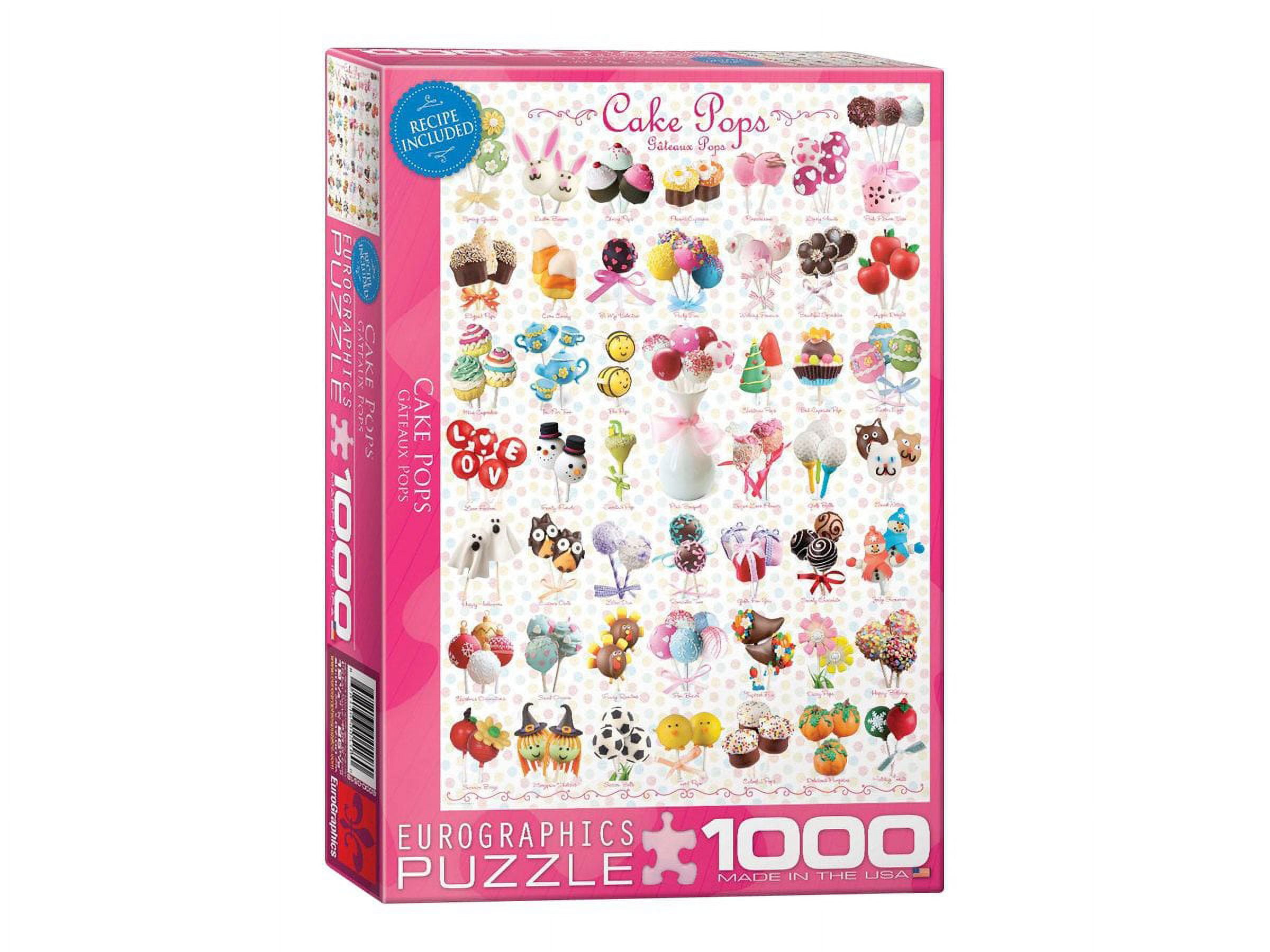 Eurographicspuzzles Sweet And Spicy - Cake Pops - Sweets Collection ...