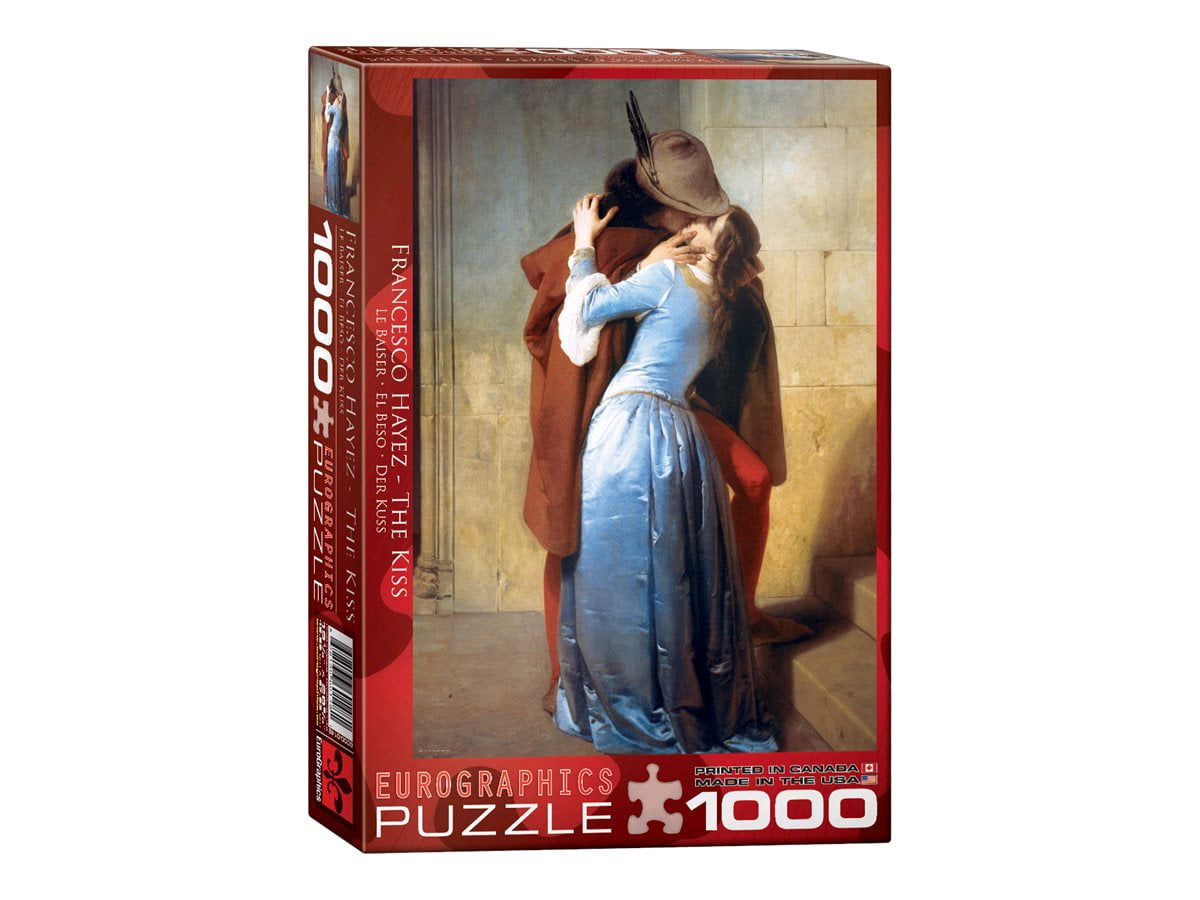 Eurographicspuzzles - The Kiss - Jigsaw Puzzle - 1000 Pieces - Walmart.com
