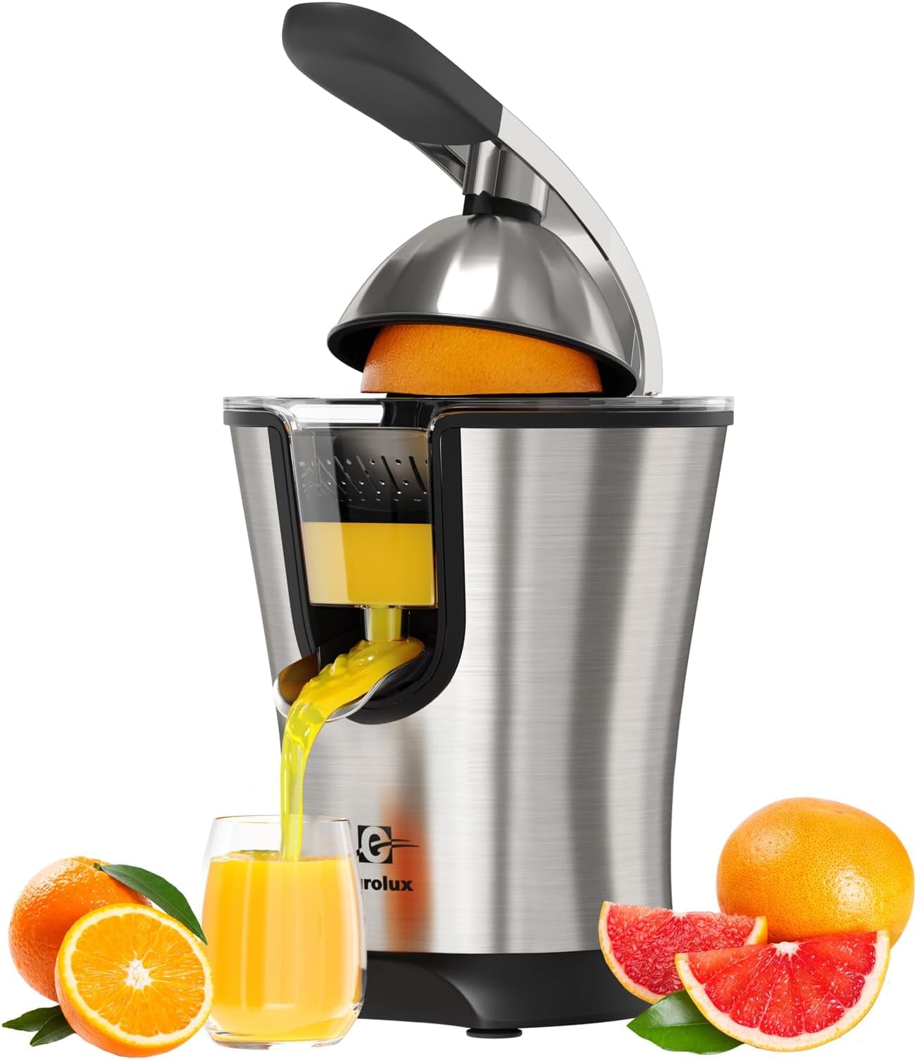 Eurolux Electric Citrus Juicer Power Pro - ELCJ-3000 - with 300 Watts ...