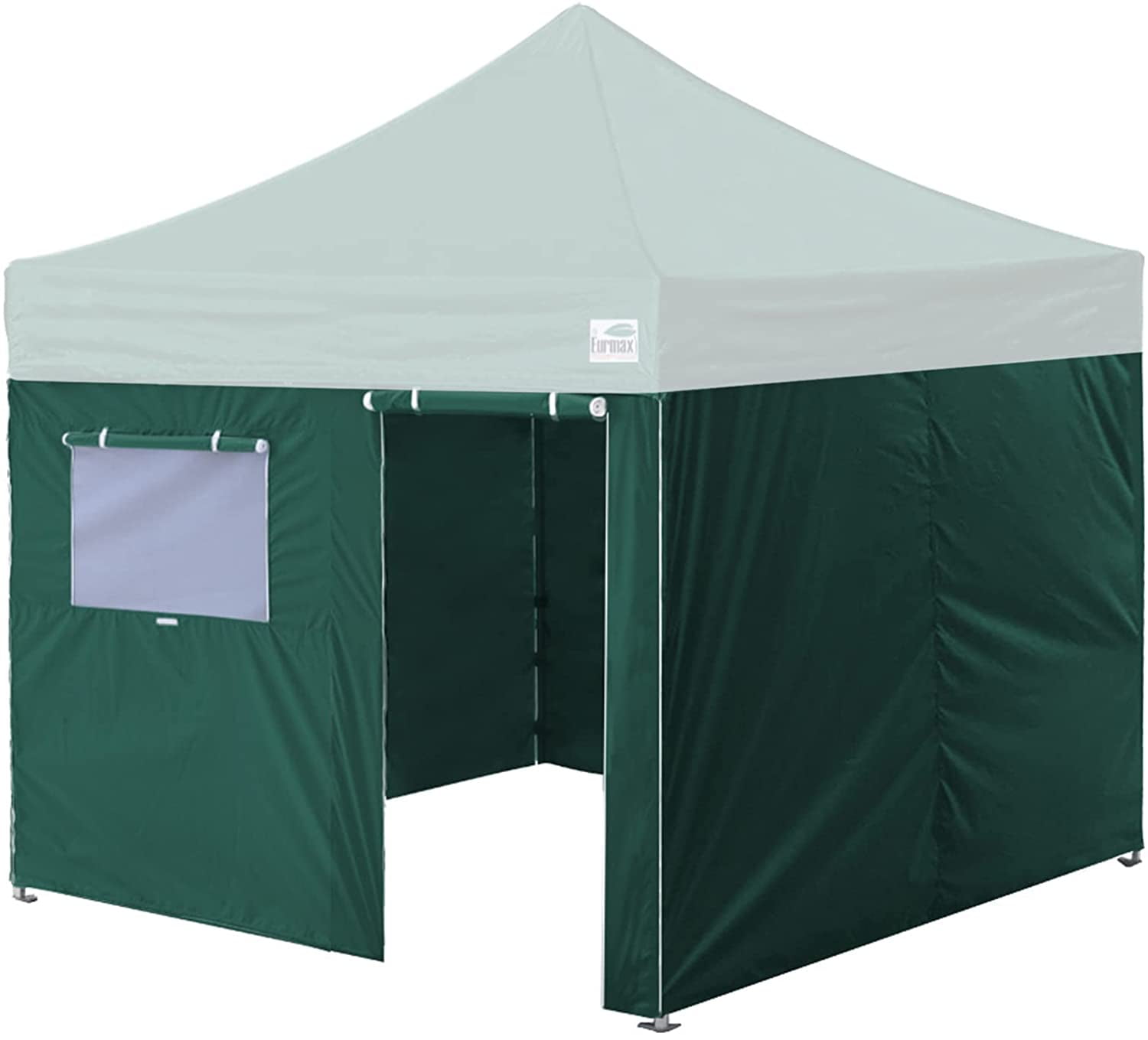 EUROMAX USA 10x10 Canopy Tent Zippered Walls, 4 Walls ONLY, Forest ...