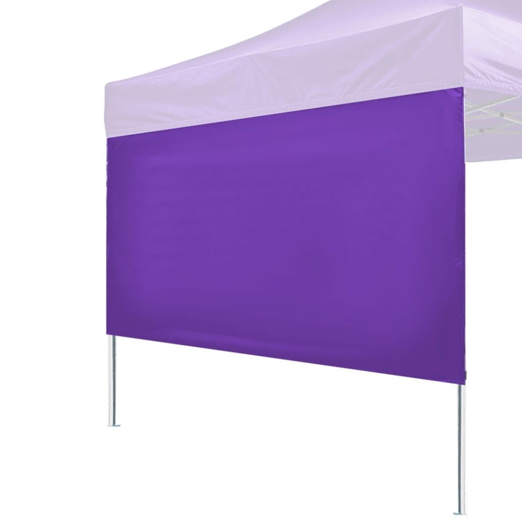 Euromax Canopy Wall for 10'X10',(Purple)1 Pack Canopy Sun Wall ...