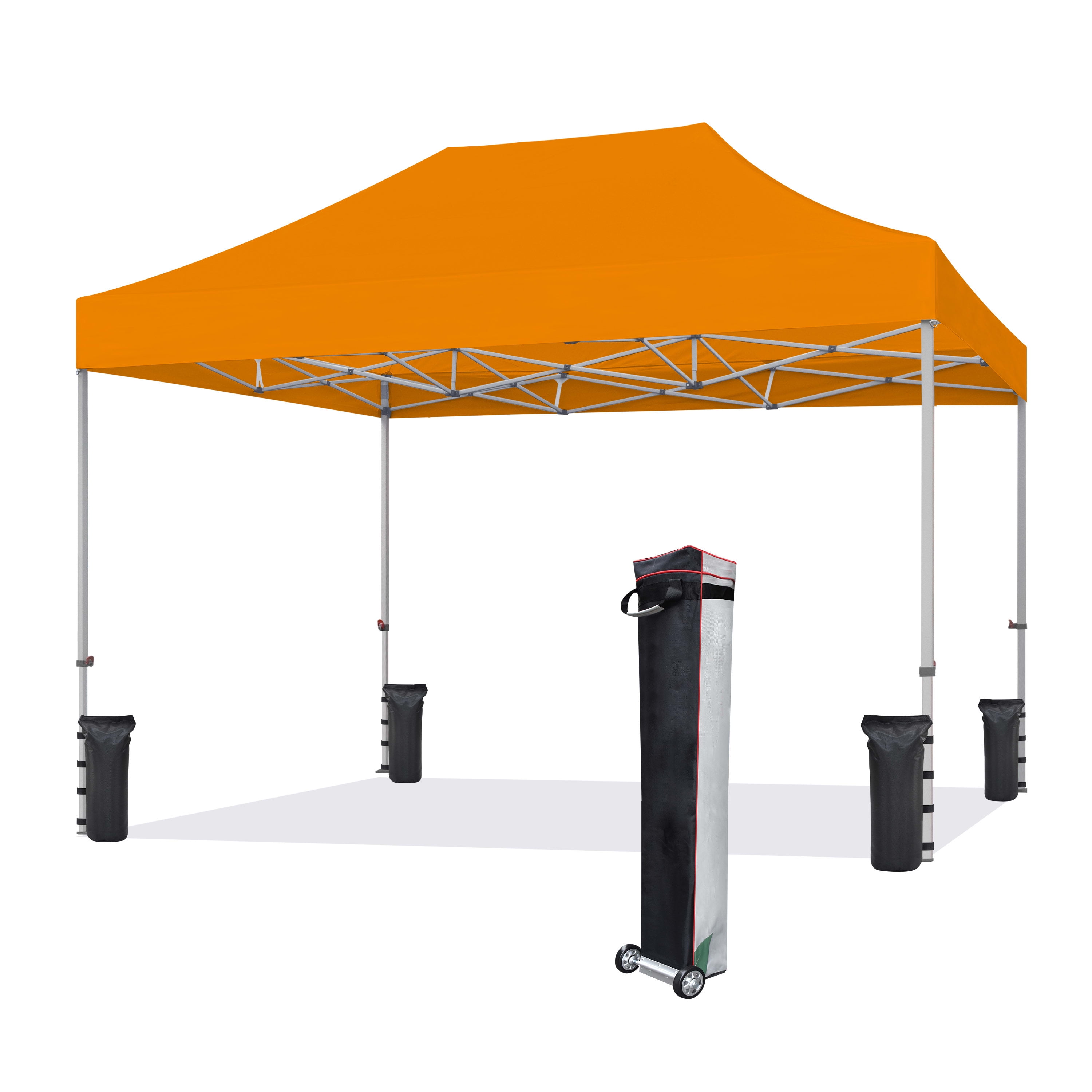 Euromax USA 8x12 Easy Set Outdoor Camping Canopy Tent, Commercial Grade ...